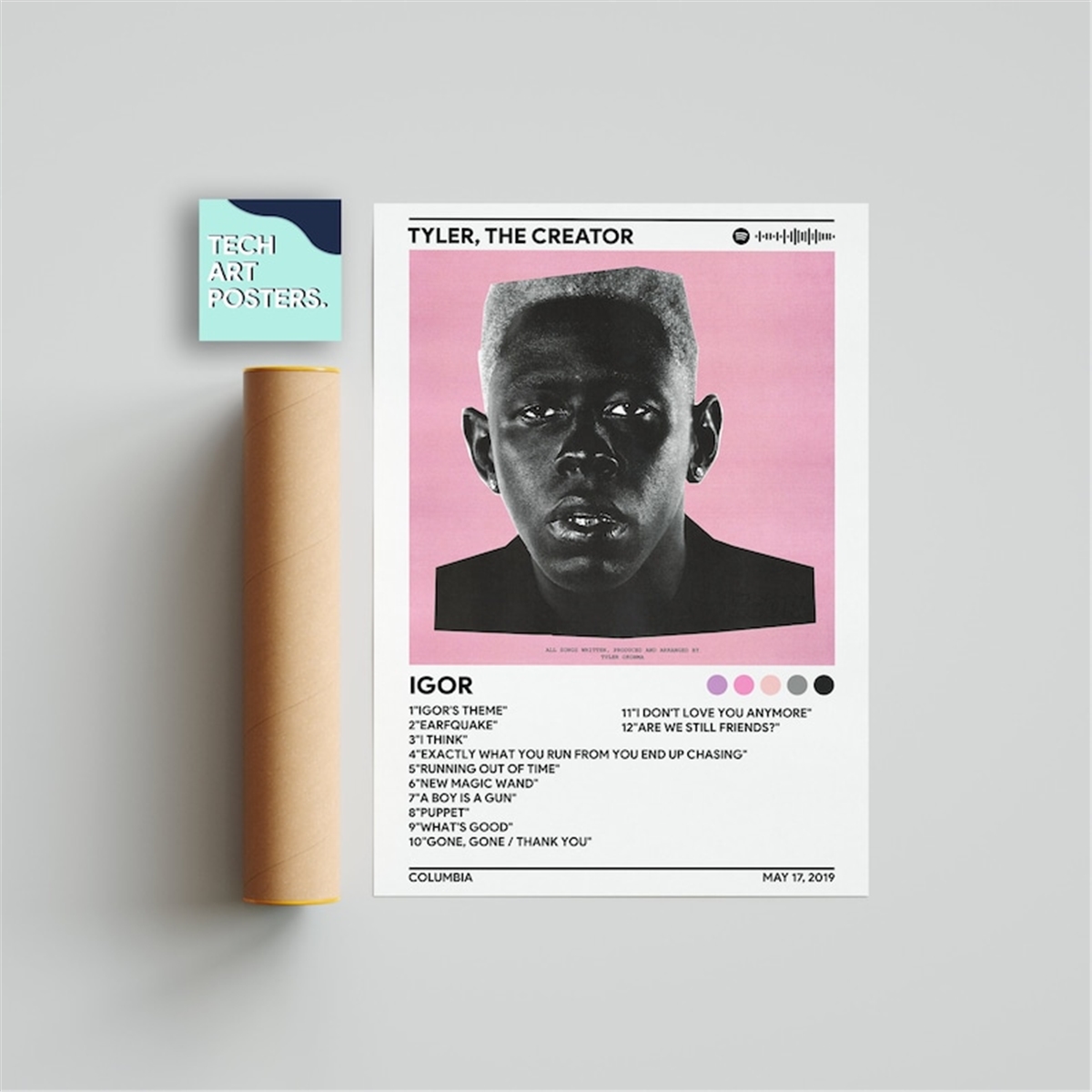 Tyler The Creator - gor Album Cover Poster, Poster Print, Wa | Inspire ...