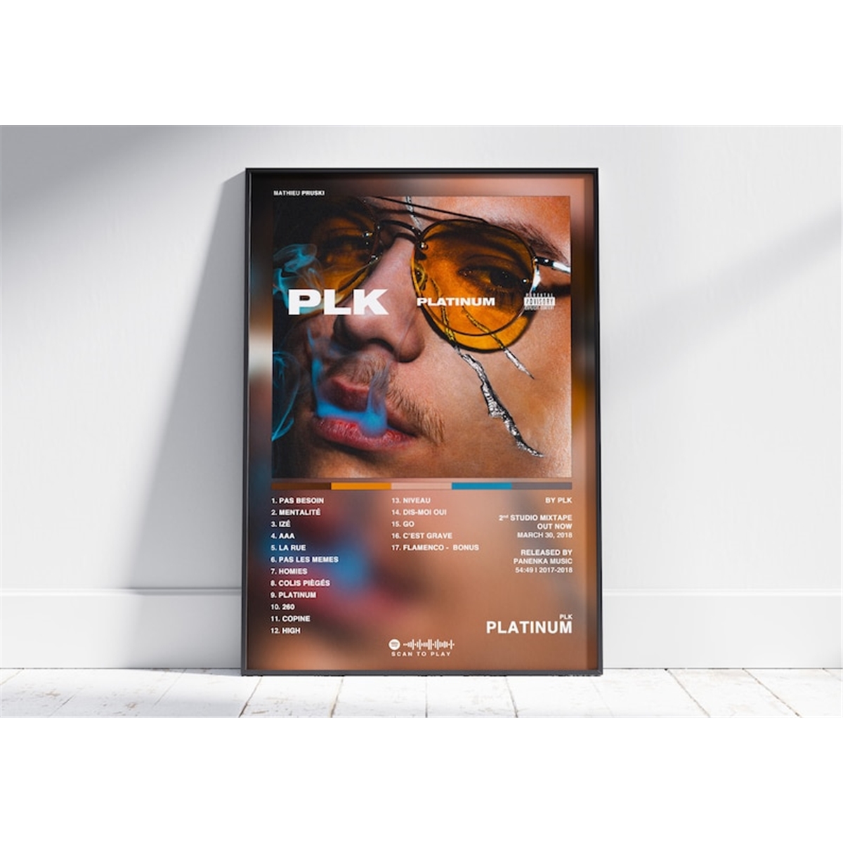 PLK Album Poster | Poster Cover Album Platinum PLK | Decorat | Inspire Uplift