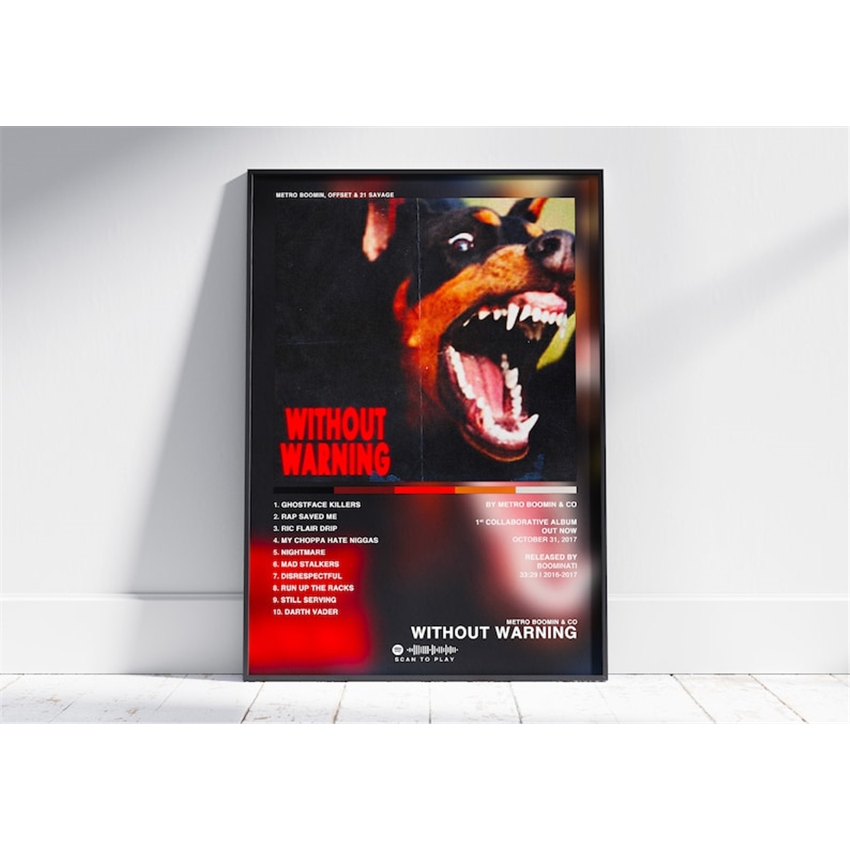 Metro Boomin Album Poster | Poster Cover Album Without Warni | Inspire ...