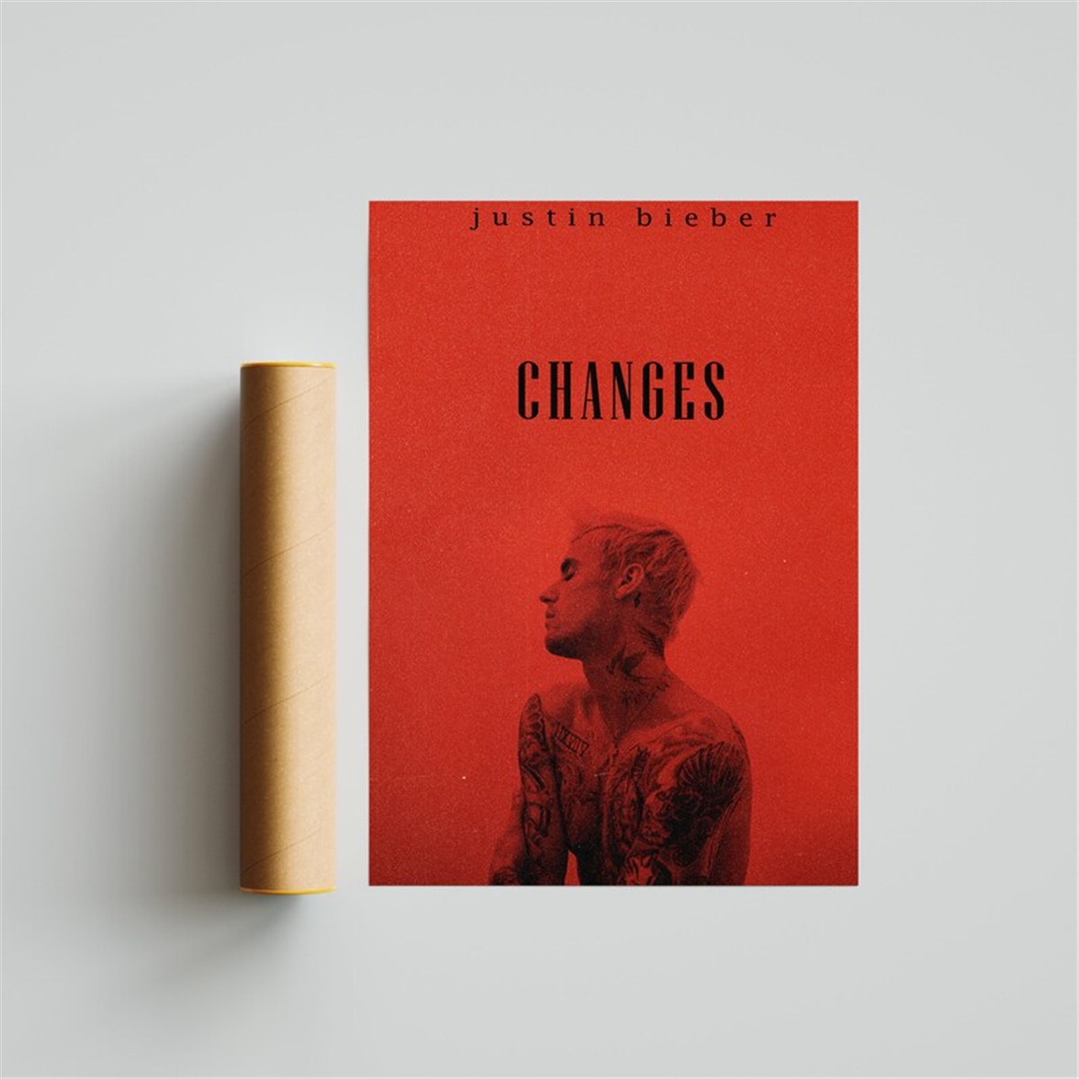Justin Bieber - Changes Album Cover Poster | Justin Bieber P | Inspire ...