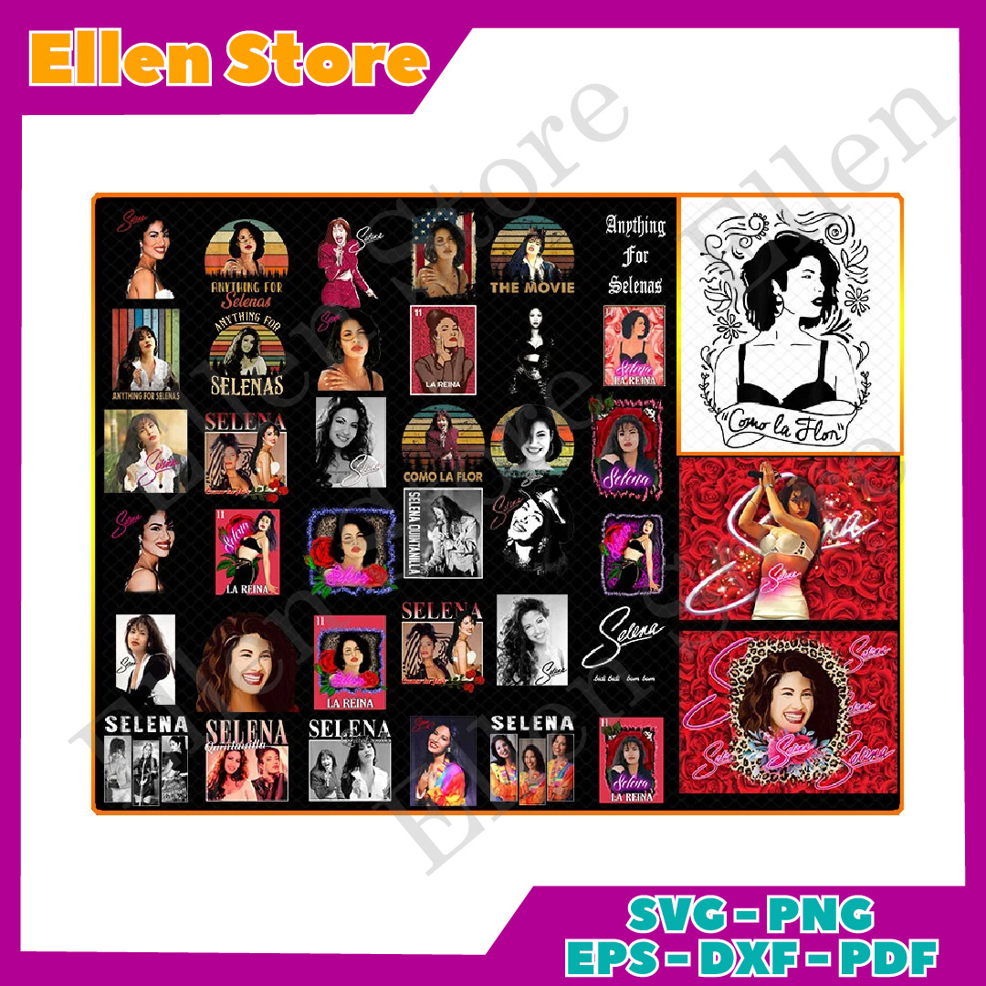 Selena Quintanilla PNG Bundle | Inspire Uplift