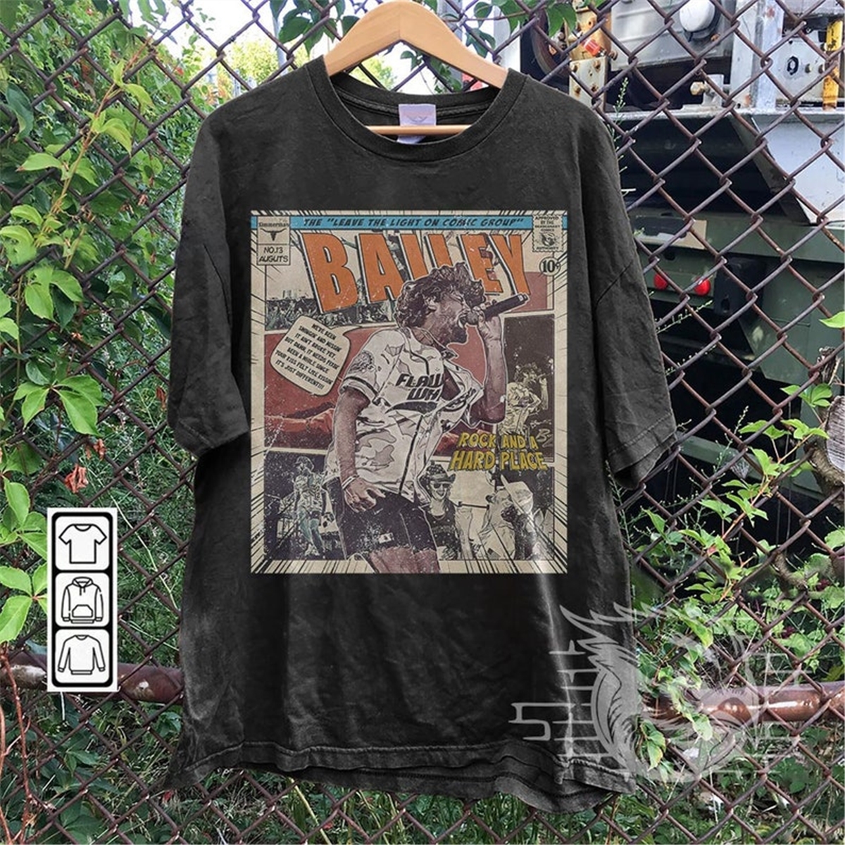 Bailey Zimmerman Comic Shirt, 90S Vintage Merch Book Art Lea | Inspire ...