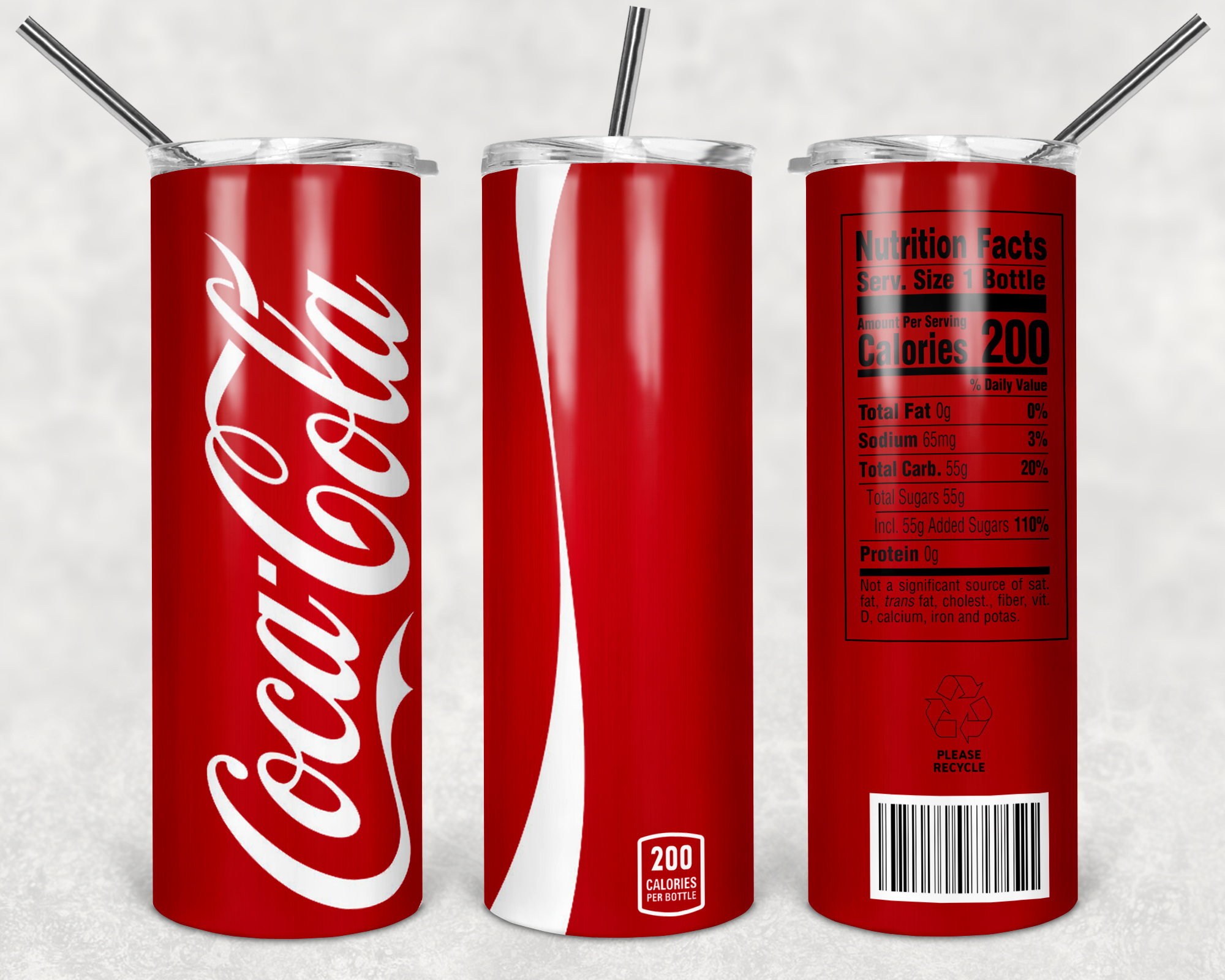 Coca Cola Png, Coke, Soda can, Straight Skinny Tumbler 20 oz | Inspire ...