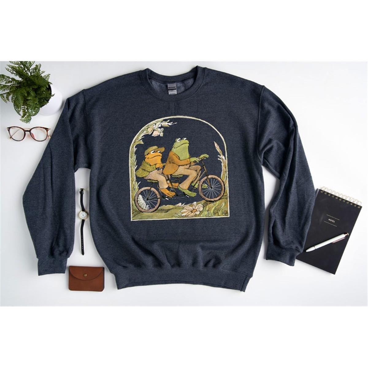 Frog Toad Sweatshirt - Frog and Toad Shirt - Cottage Core Sh | Inspire ...