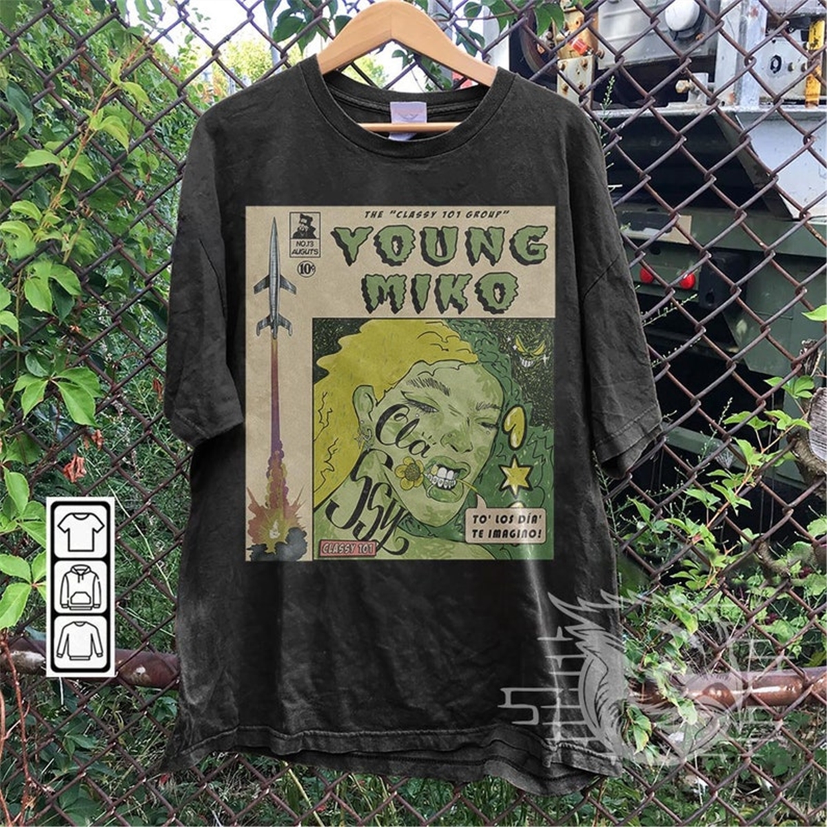 Young Miko Comic Shirt, 90S Vintage Merch Book Art Classy 10 | Inspire ...