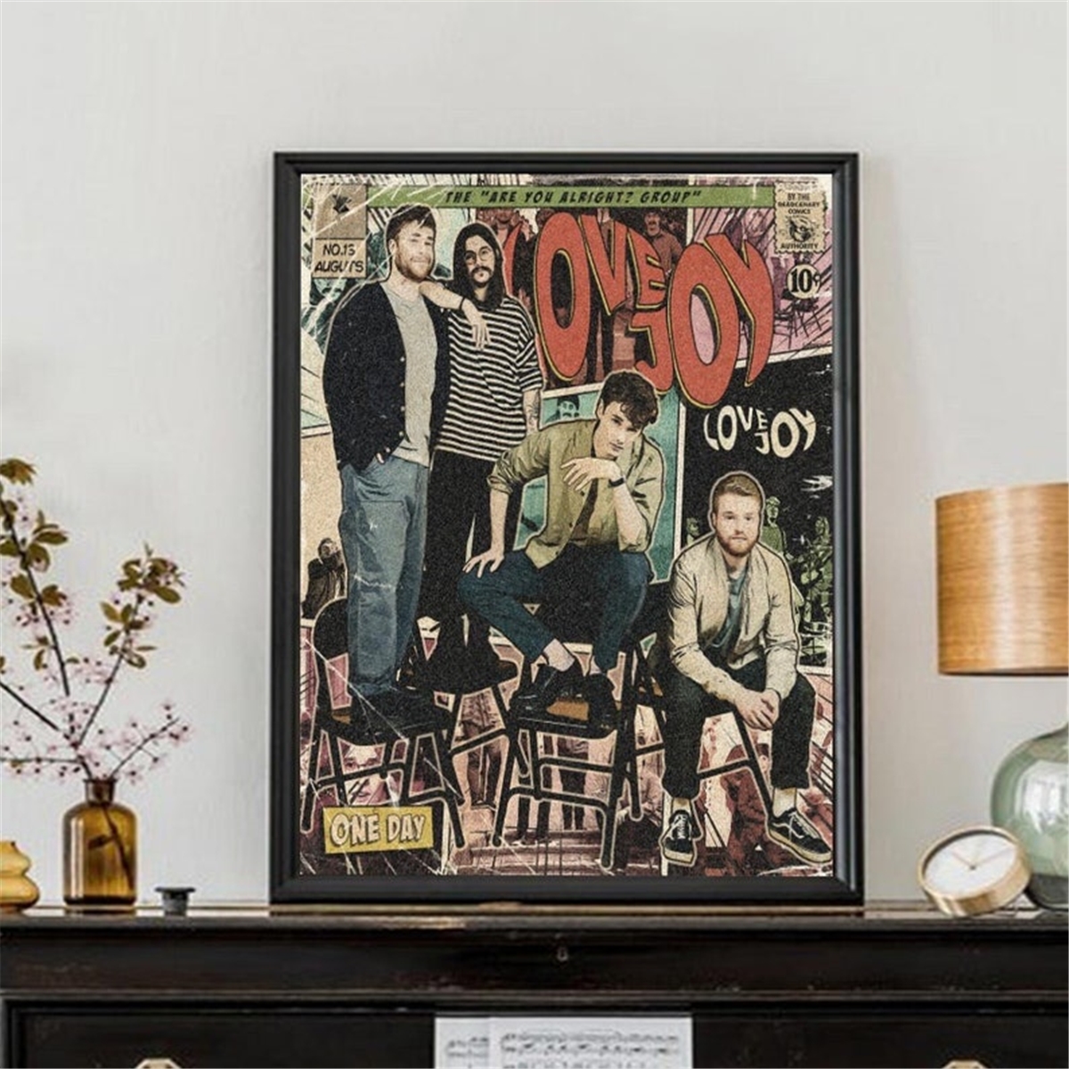 Lovejoy Comic Art Book Canvas Print Are You Alright V Album | Inspire ...