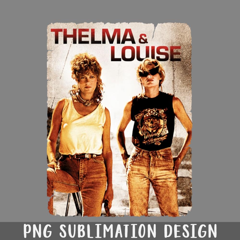 Thelma Louise Retrocolor PNG Download | Inspire Uplift