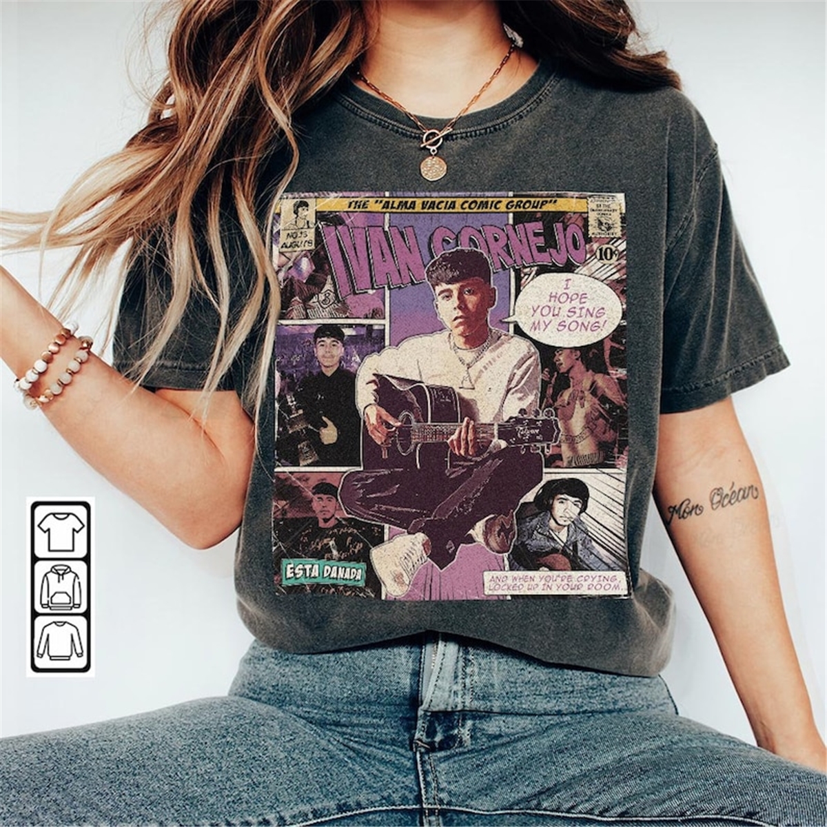 Ivan Cornejo Comic Shirt, 90S Vintage Merch Book Art Alma Va | Inspire ...