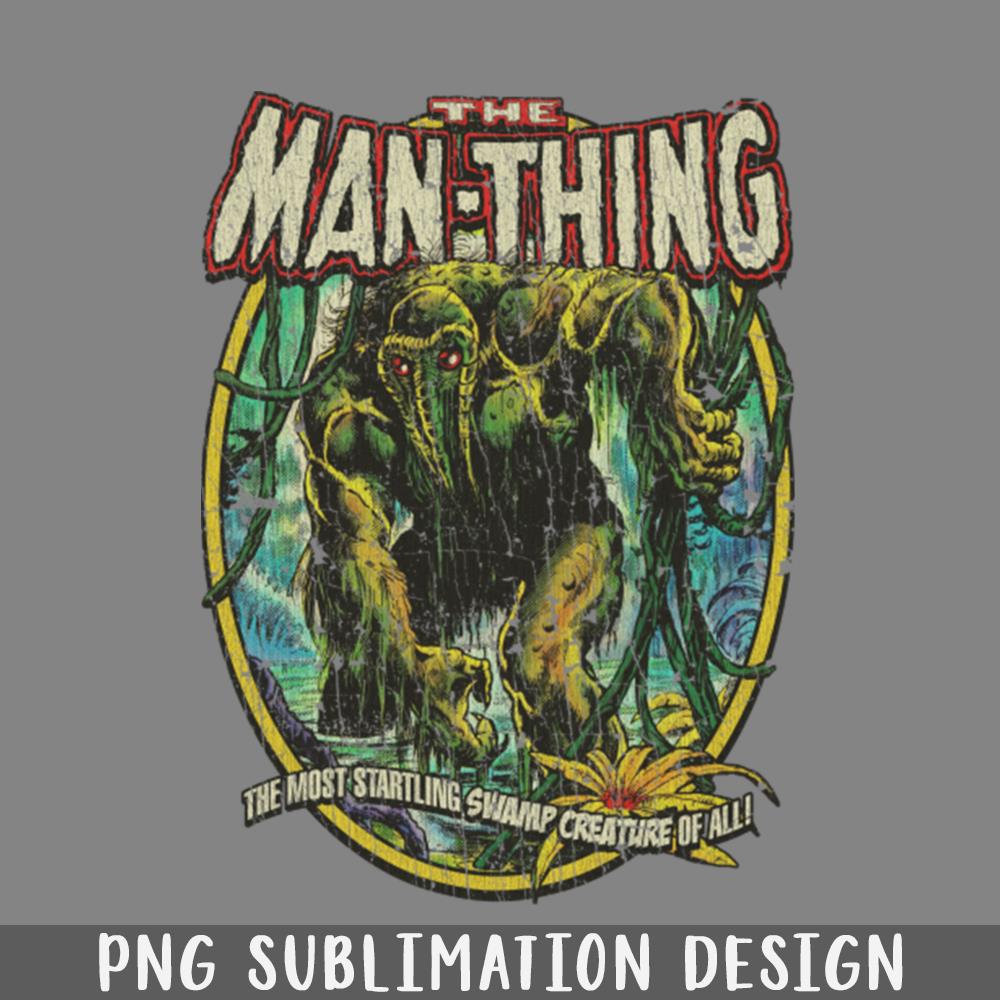 The Man Thing 1974 PNG Download | Inspire Uplift