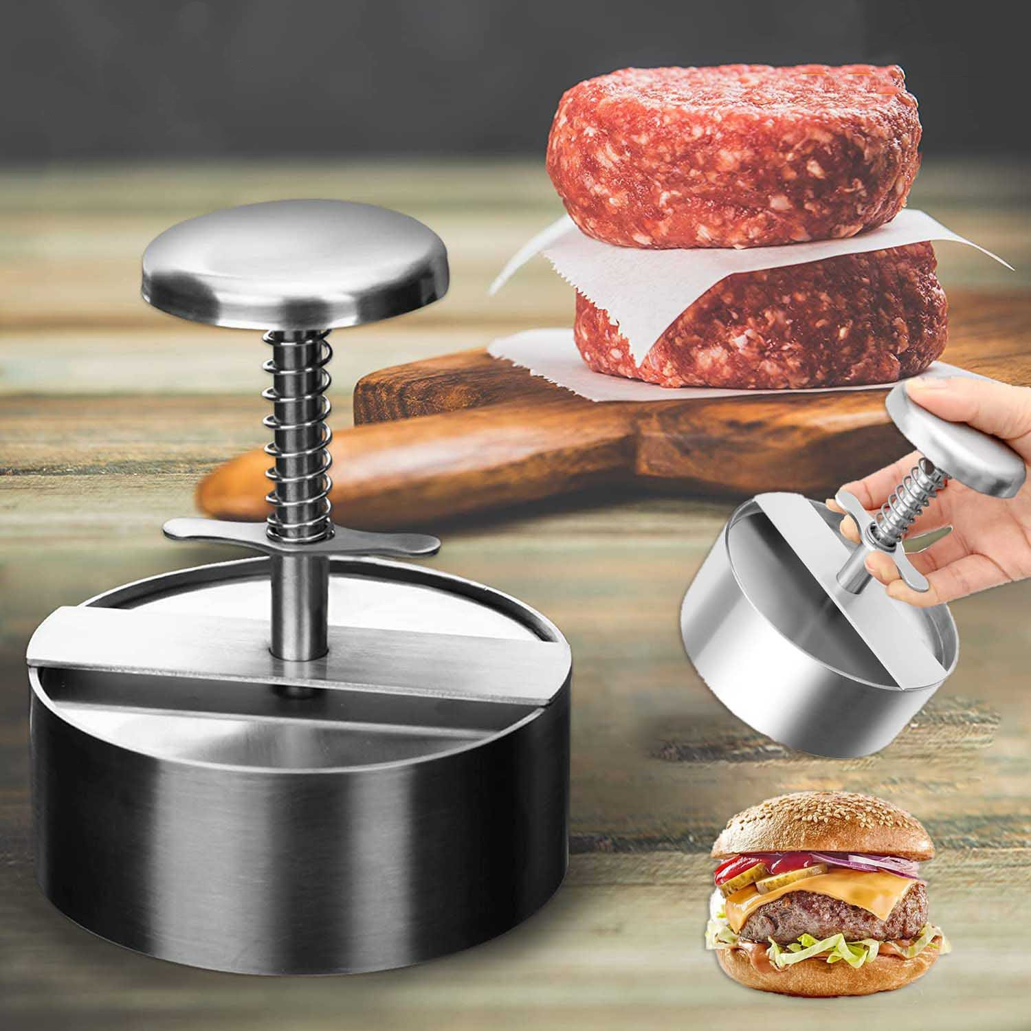 Stainless Hamburger Press Burger Patty Maker | Inspire Uplift