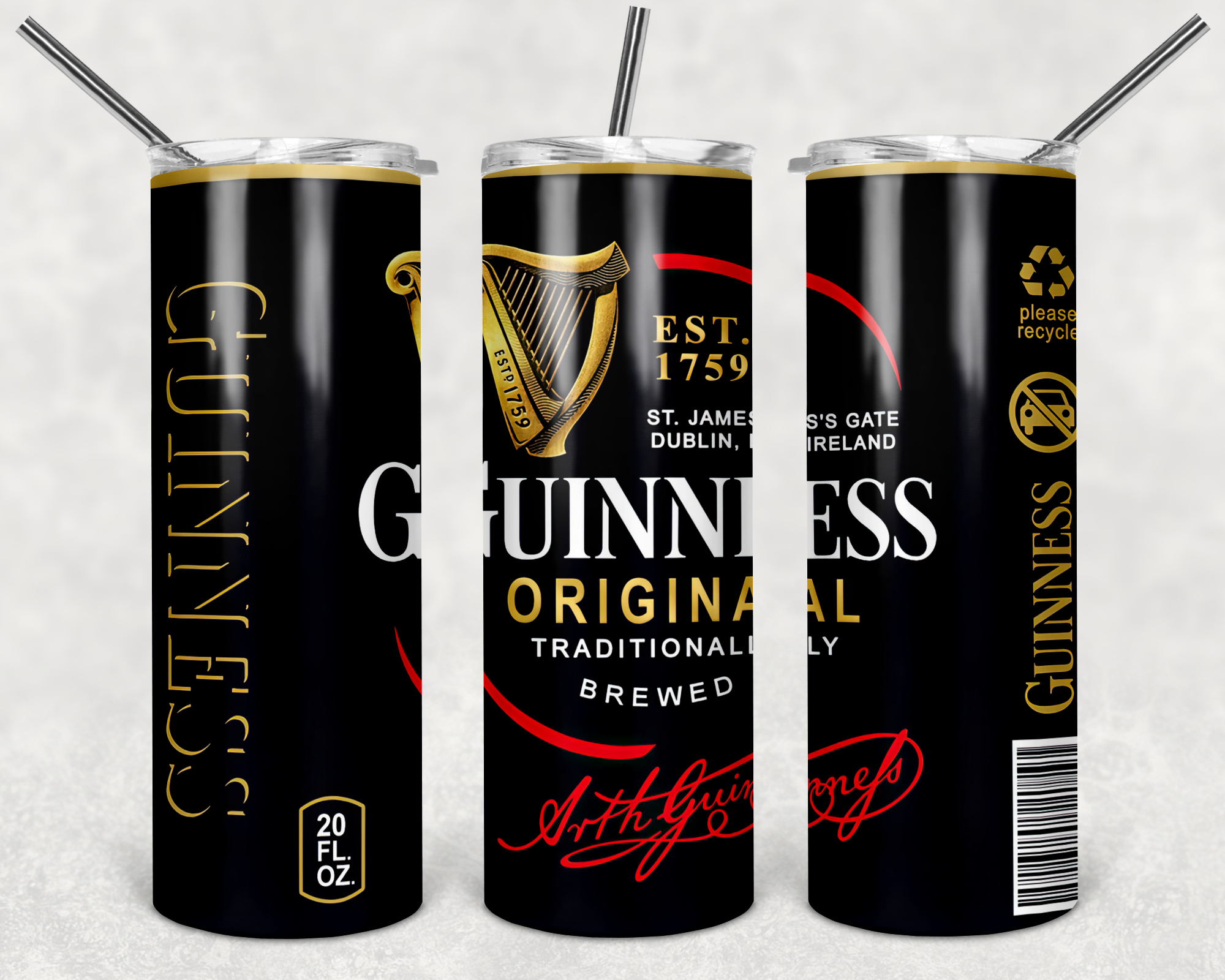 Guinness Tumbler Wrap, Guinness Beer Beer Wrap PNG, Drinking | Inspire ...