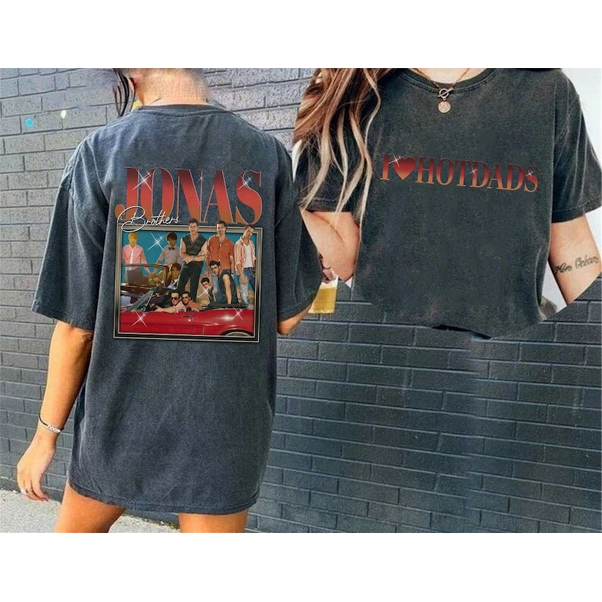 Jonas Brothers Vintage T-Shirt, Jonas Five Albums One Night | Inspire ...