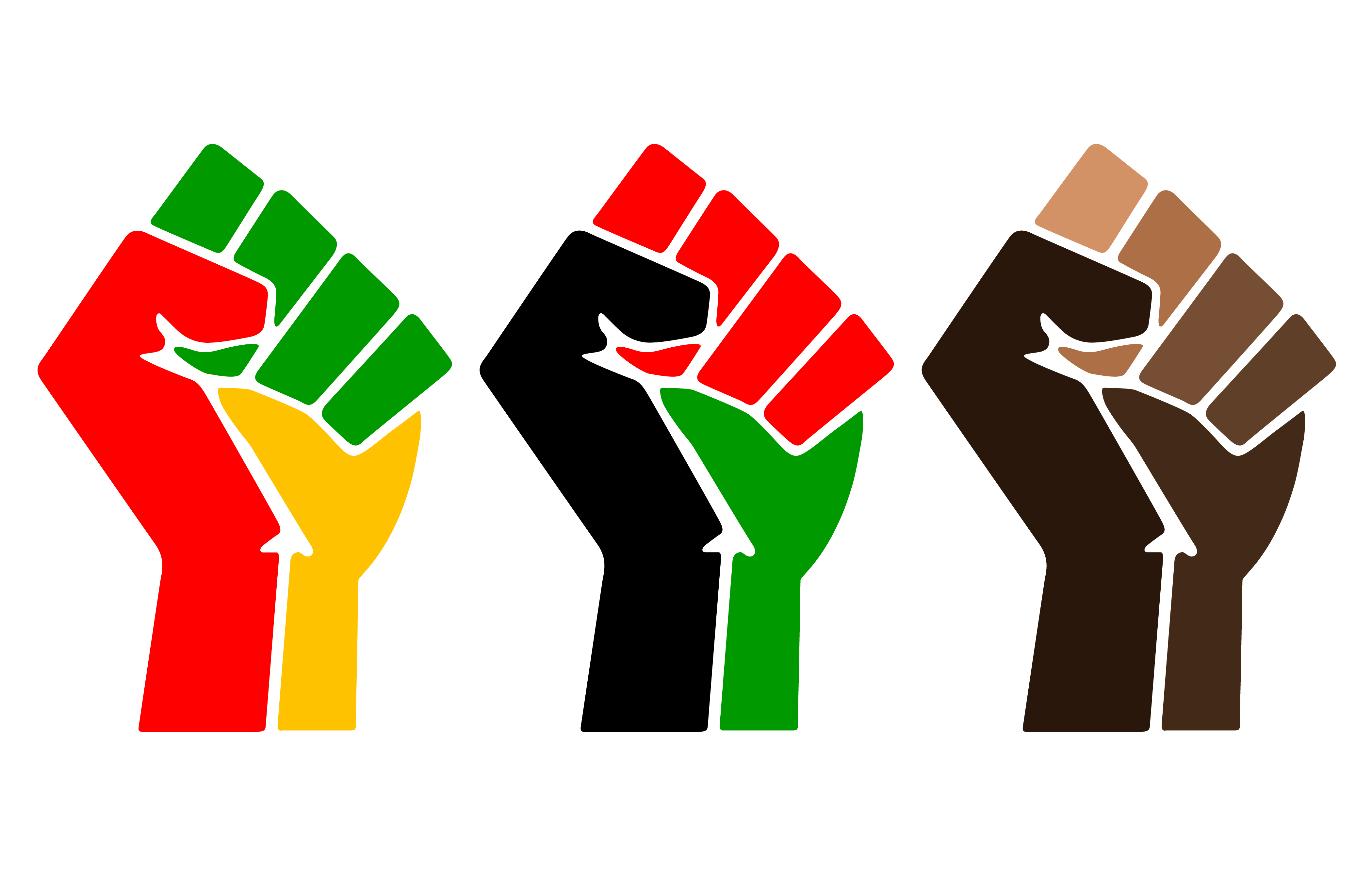 Black Power Fists SVG, Juneteenth svg, Black History Month S | Inspire ...