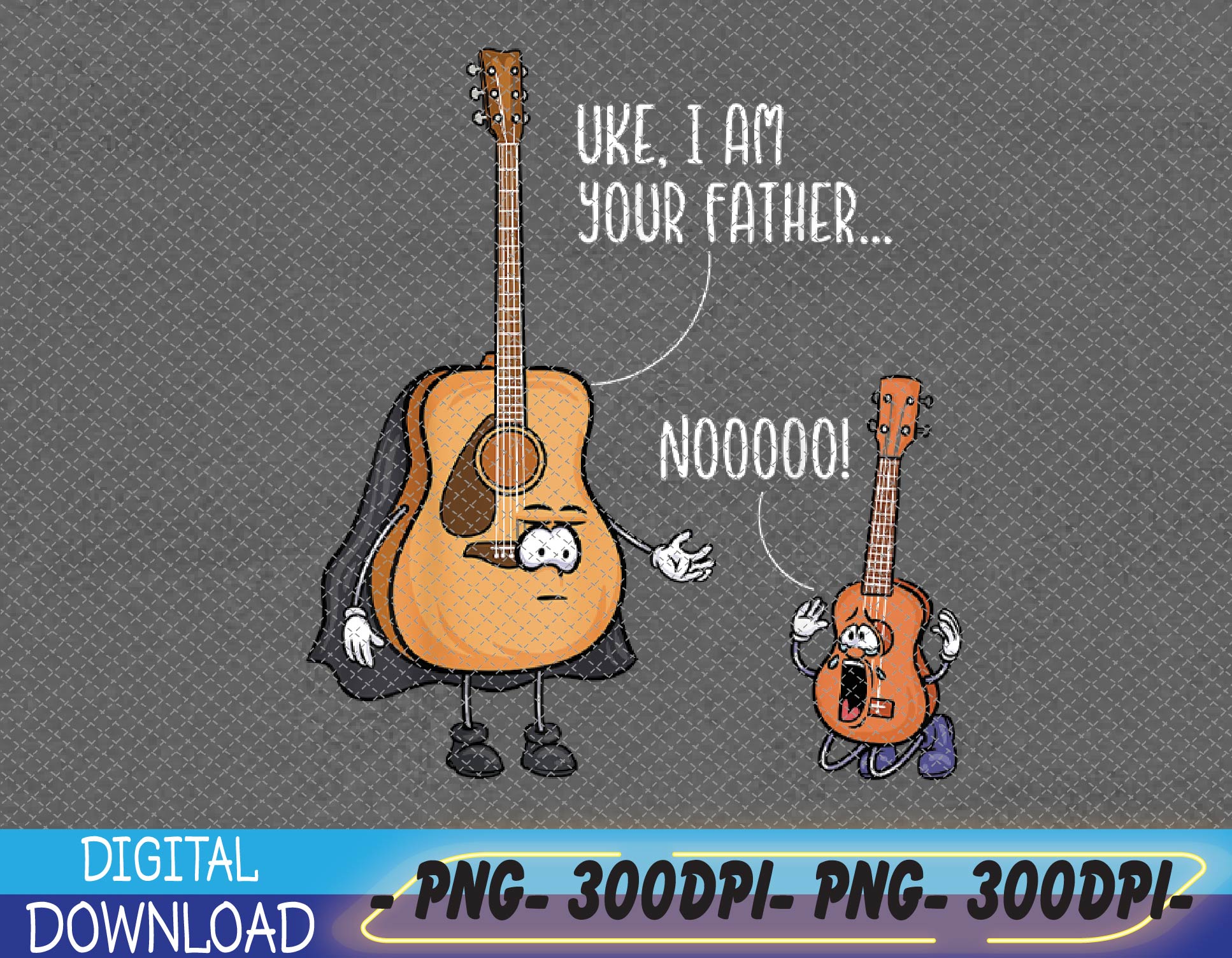 Funny Guitar svg, Ukelele svg, Uke I Am Your Father PNG, Dig - Inspire ...