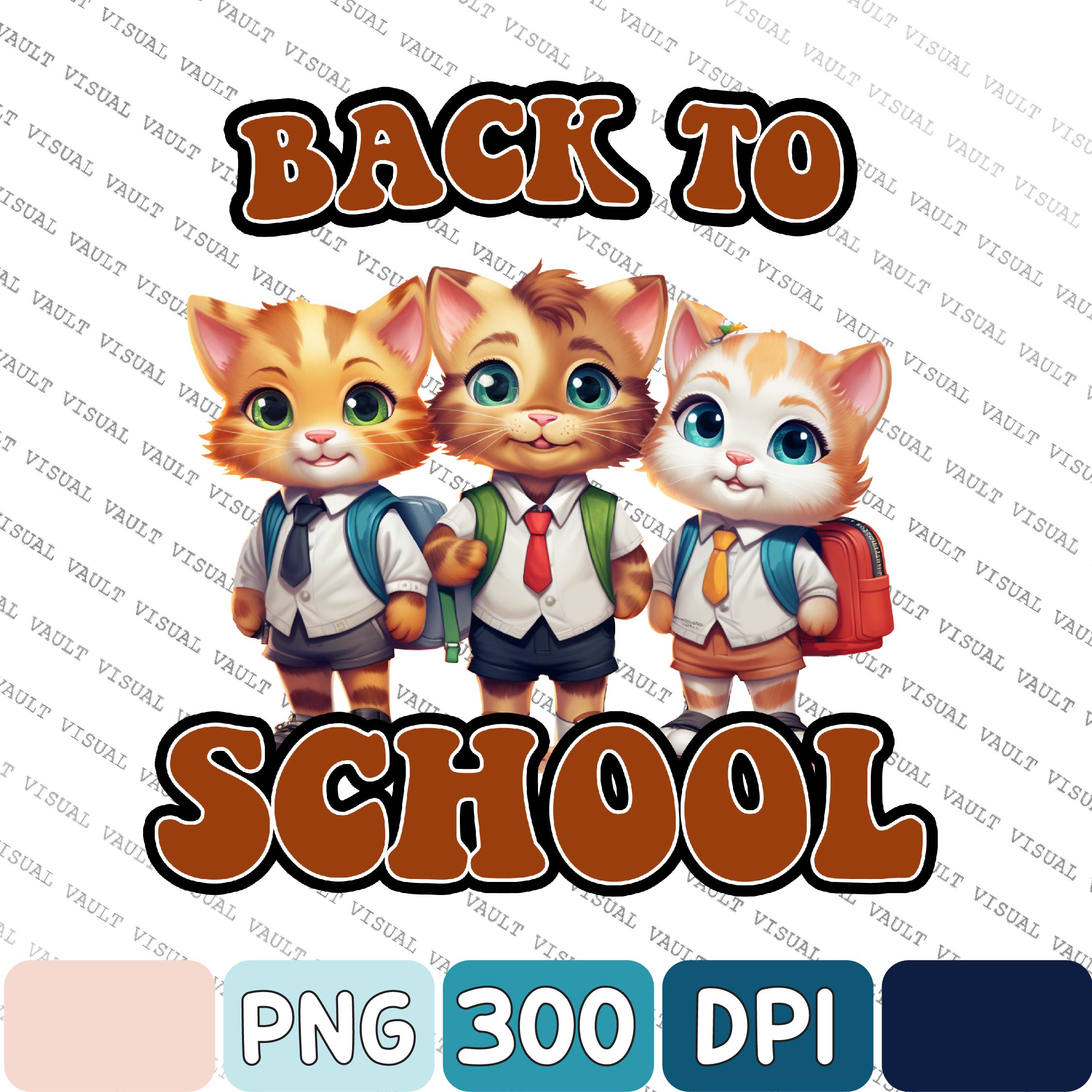 Back To School Png, Cat School Png, Cats Go To School Png, F | Inspire ...