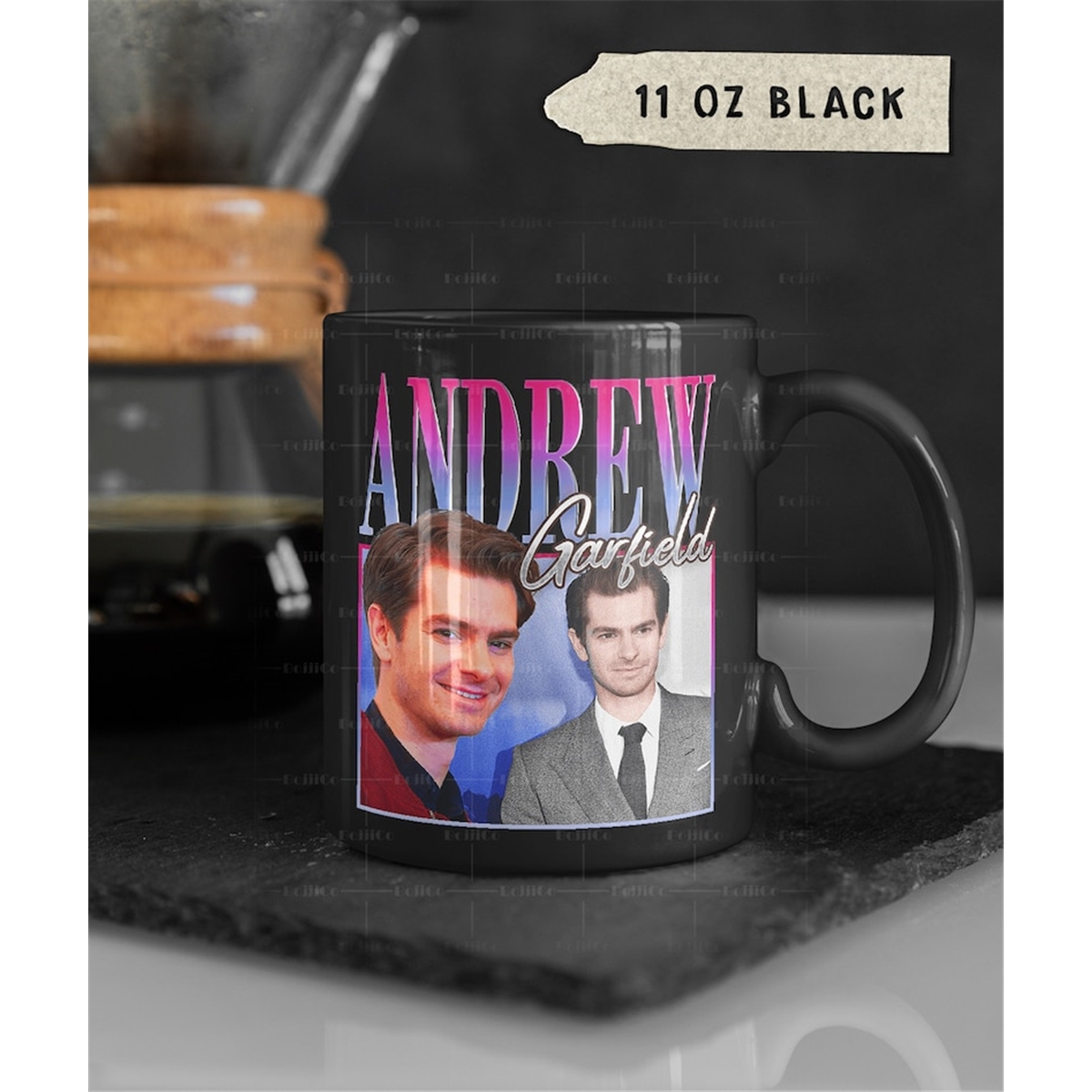 RETRO ANDREW GARFIELD Coffee Mug | Andrew Garfield Homage Co | Inspire ...