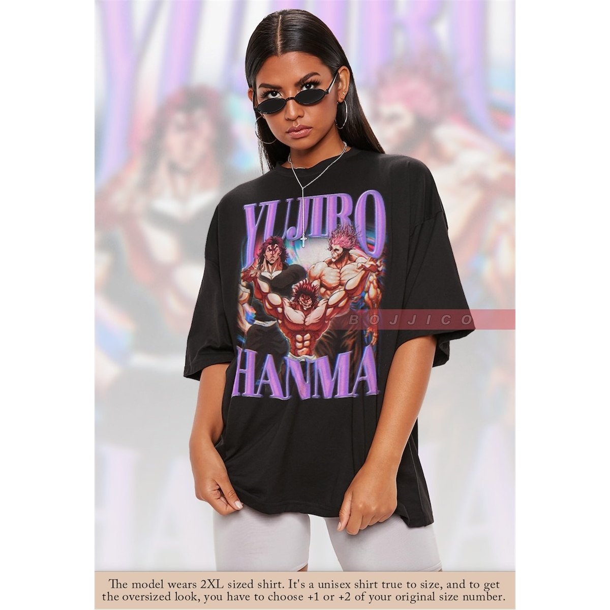 YUJIRO HANMA Shirt,Baki Hanma Series Anime T-Shirt,Baki the - Inspire ...