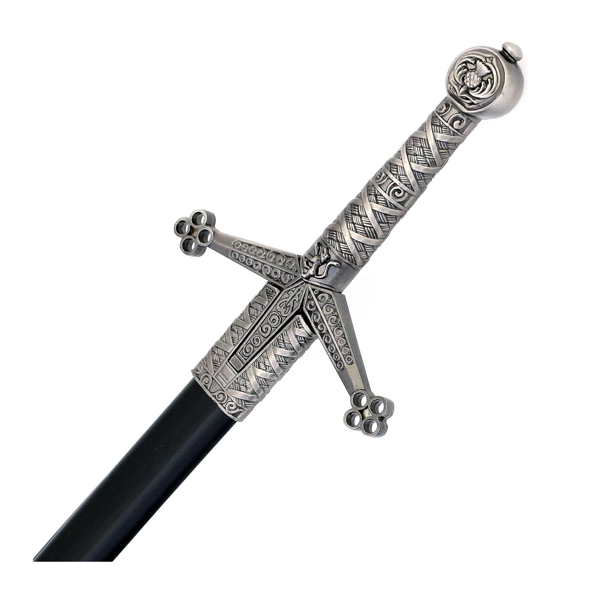 Vulcan Gear 33" Medieval Crusader Sword with Scabbard Series - Inspire ...