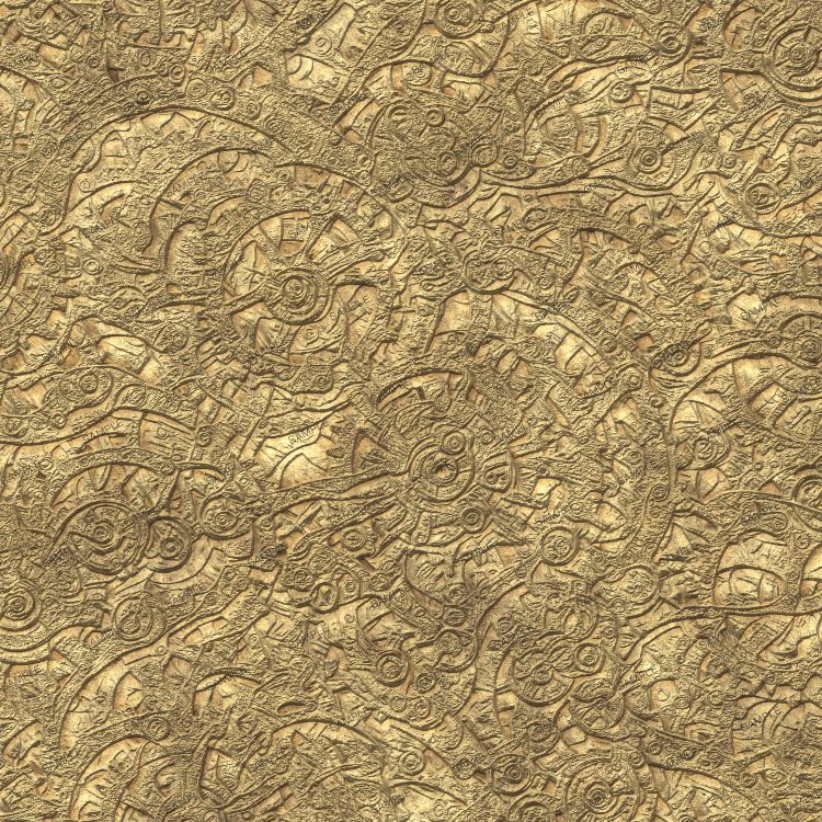 Alien Mayan Temple Carvings Seamless Tileable Repeating Patt | Inspire ...