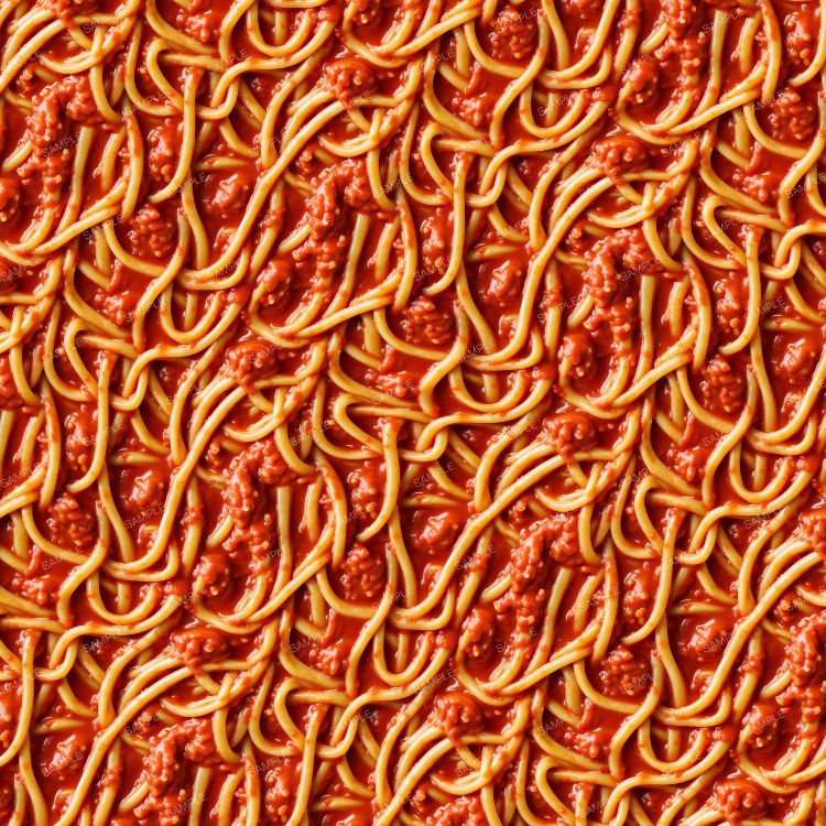 Spaghetti 42 Seamless Tileable Repeating Pattern | Inspire Uplift