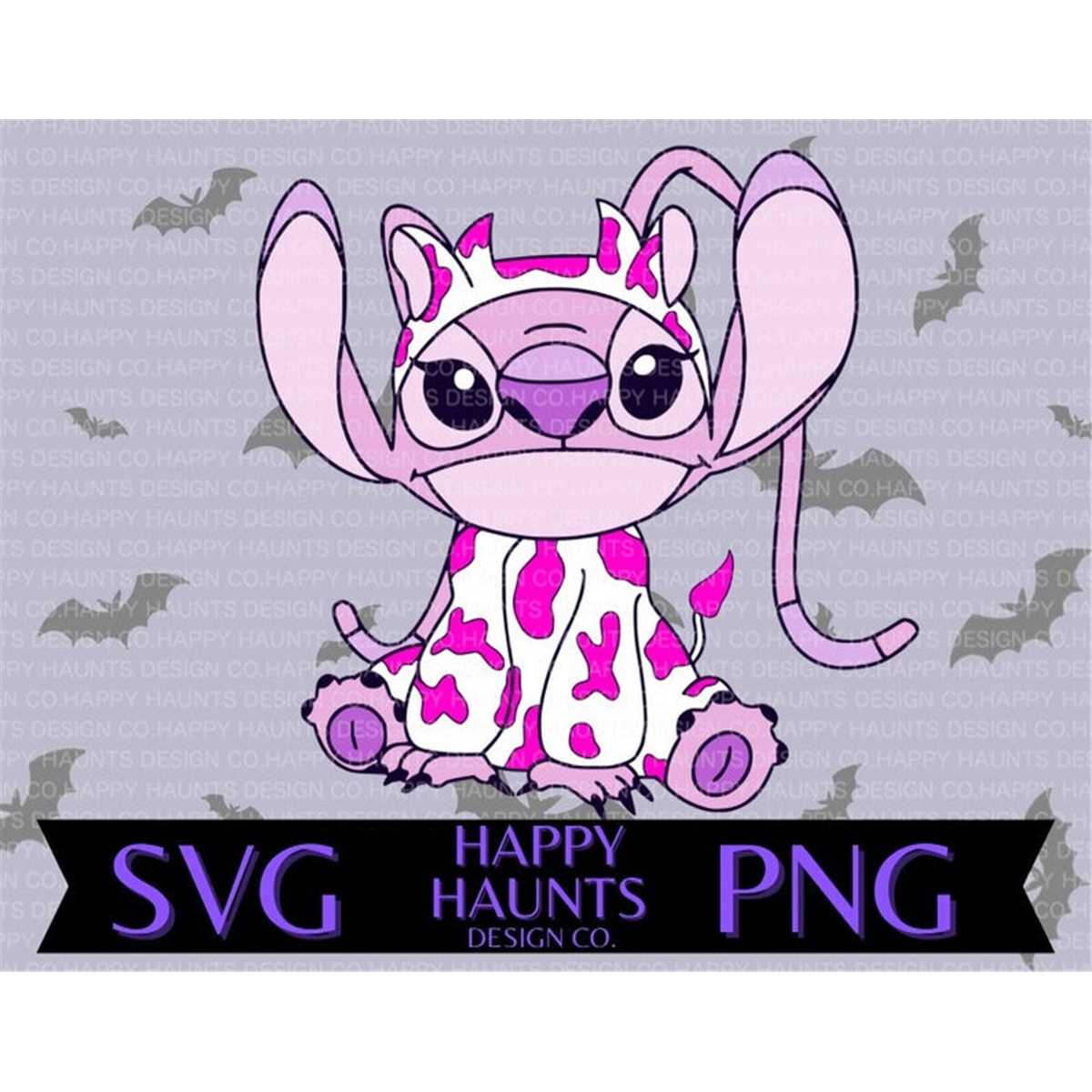 Angel cow SVG, easy cut file for Cricut, Layered by colour | Inspire Uplift