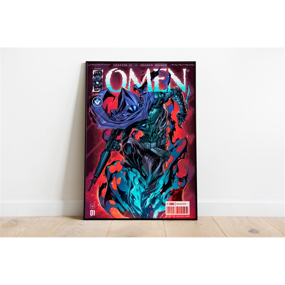 Valorant Comic Poster | Valorant Shadow Walker Poster | Valo | Inspire ...