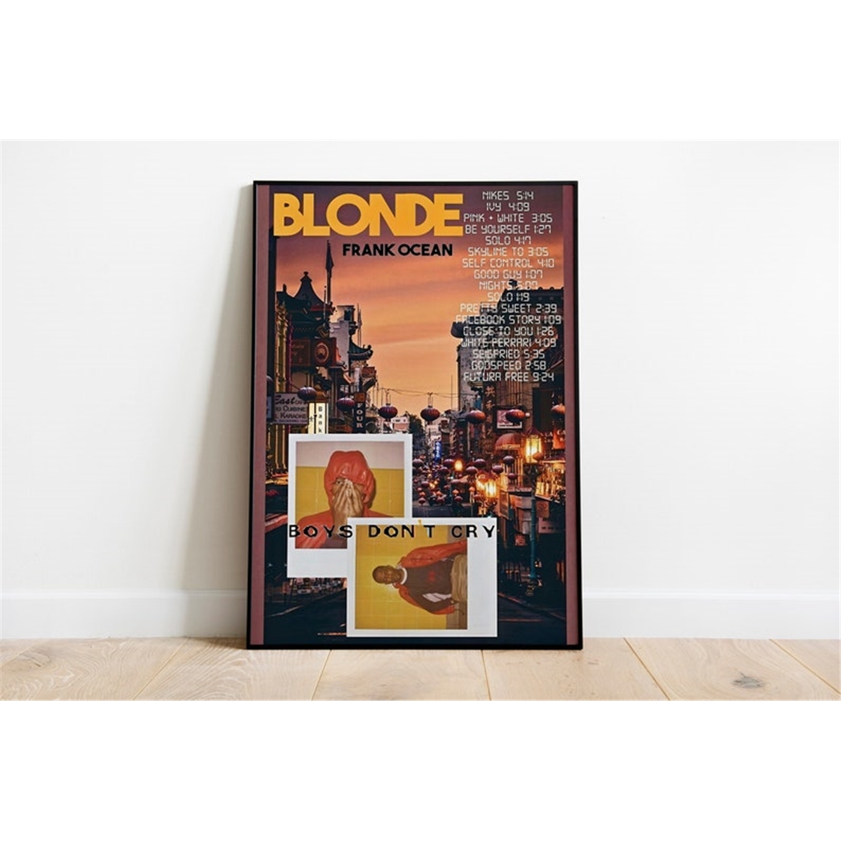 Frank Ocean Poster - Frank Ocean Blond Poster - Blond - Wall - Inspire ...