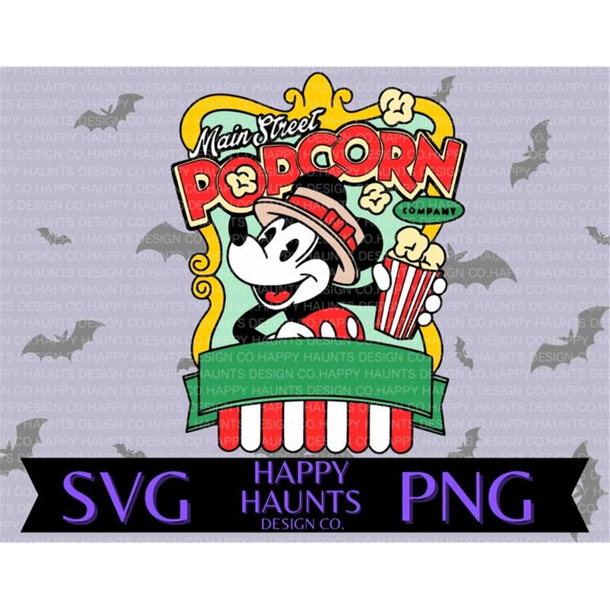 Popcorn SVG, easy cut file for Cricut, Layered by colour | Inspire Uplift