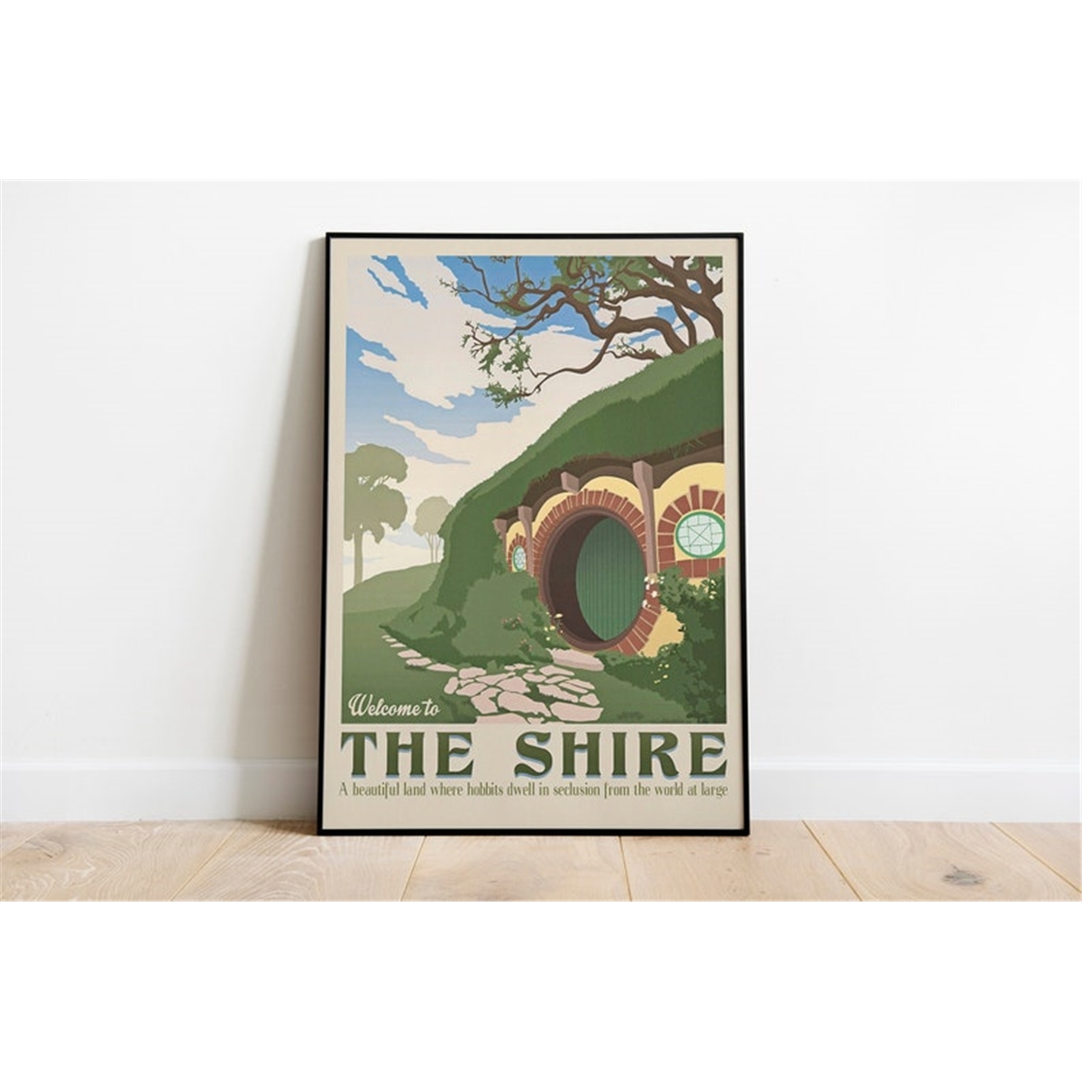 Lord Of The Rings Poster, Shire Poster, Map of Middle Earth, | Inspire ...
