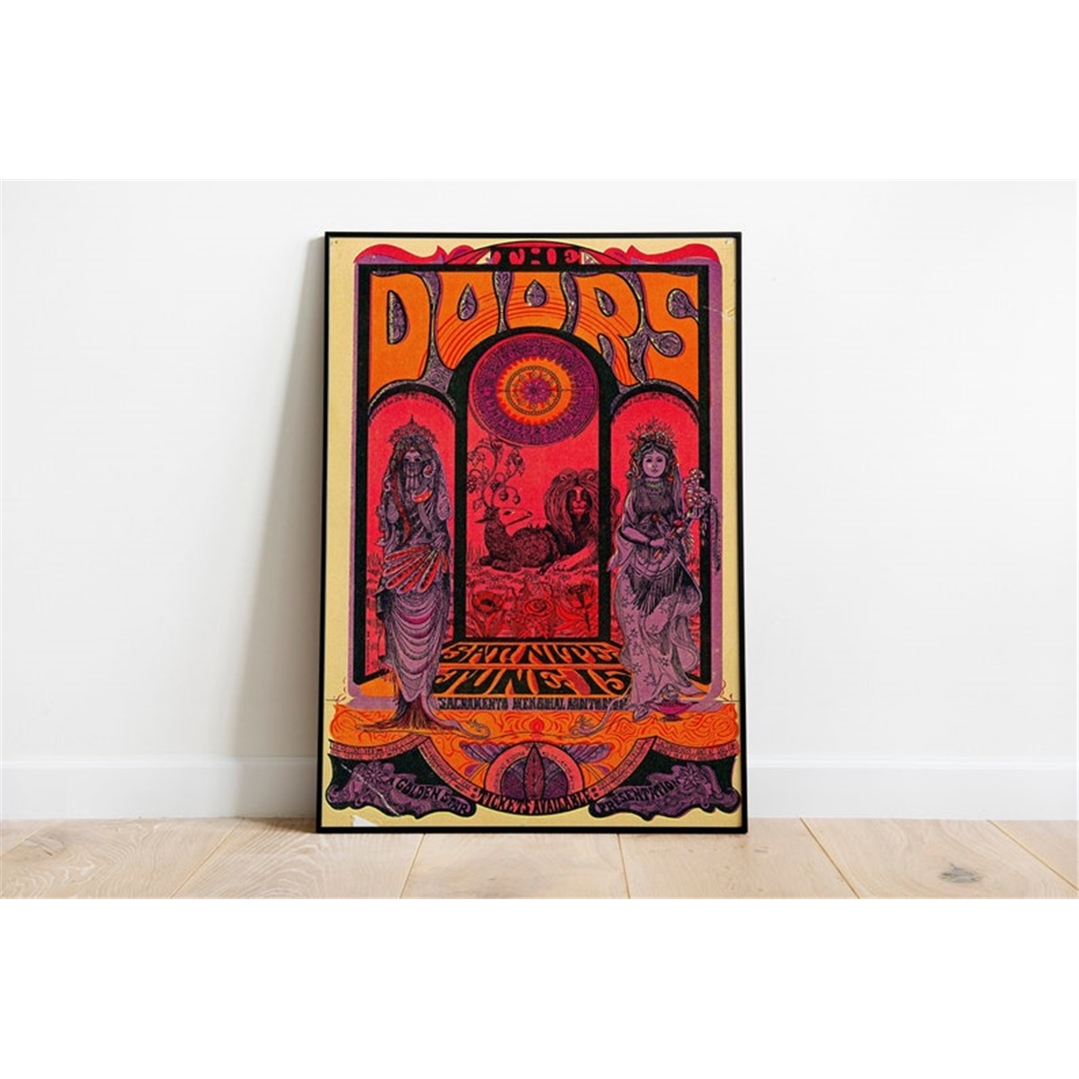 The Doors Poster - 1968 The Doors Sacramento Memorial Audito | Inspire ...