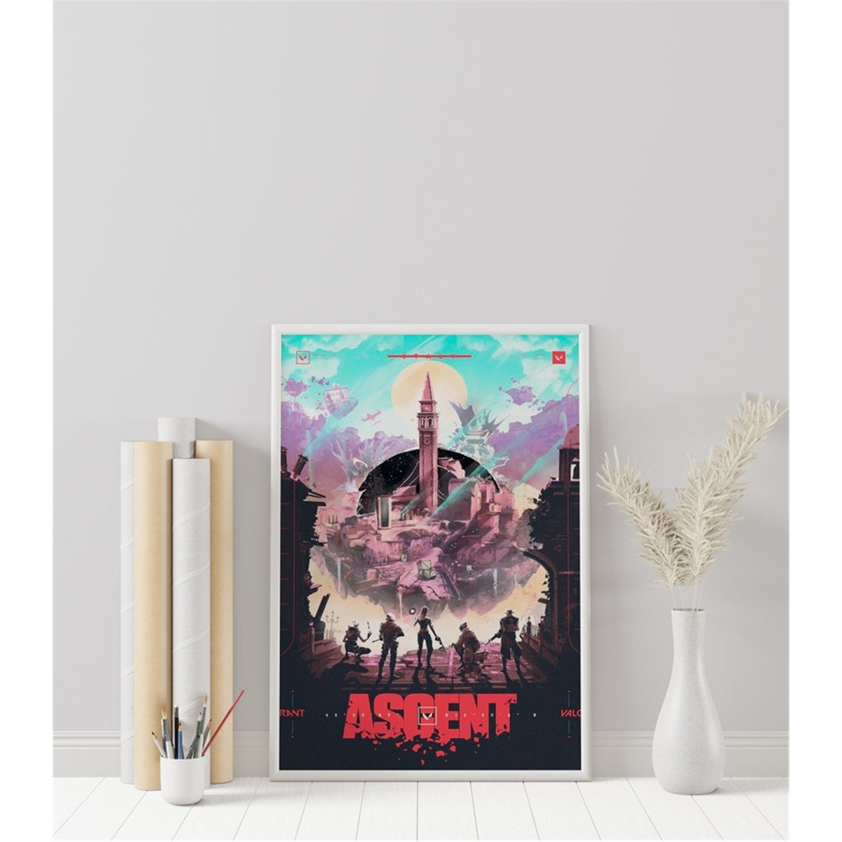 Valorant Poster - Valorant Maps Poster - ALL VALORANT MAP | Inspire Uplift