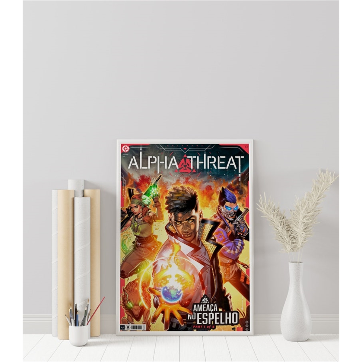 VALORANT Comic Poster | Valorant Alpha Threat Poster | Valor | Inspire ...