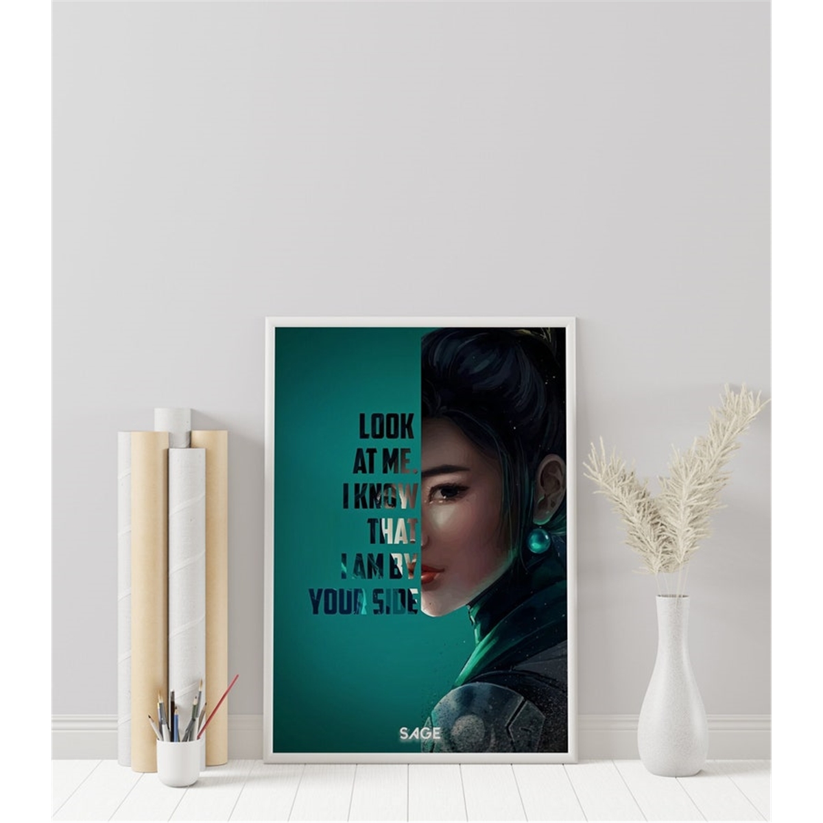 Valorant Poster - Sage Poster - Valorant Sage - Valorant Sag | Inspire ...