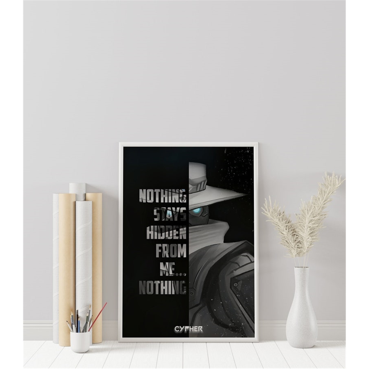 Valorant Poster - Cypher Poster - Valorant Cypher - Valorant - Inspire ...