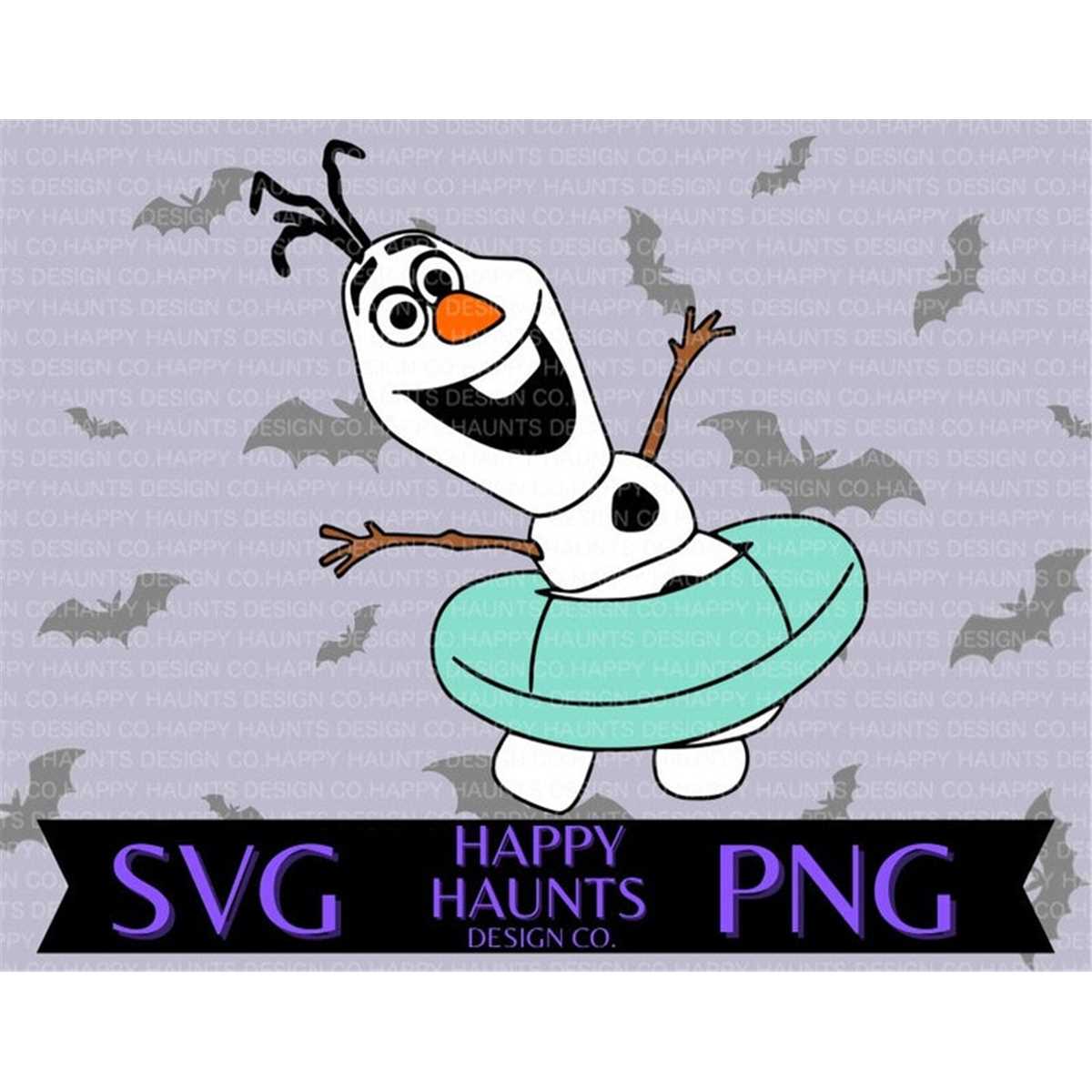 summer Olaf SVG, easy cut file for Cricut, Layered by colou | Inspire ...