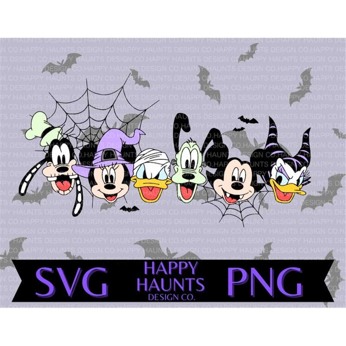 Spooky gang SVG, easy cut file for Cricut, layered by colour - Inspire ...