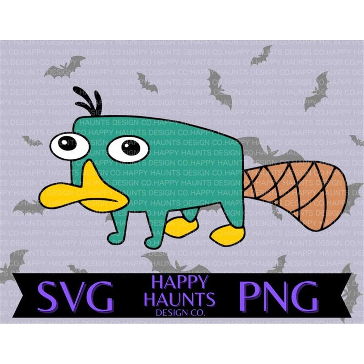 Perry SVG, easy cut file for Cricut, Layered by colour | Inspire Uplift