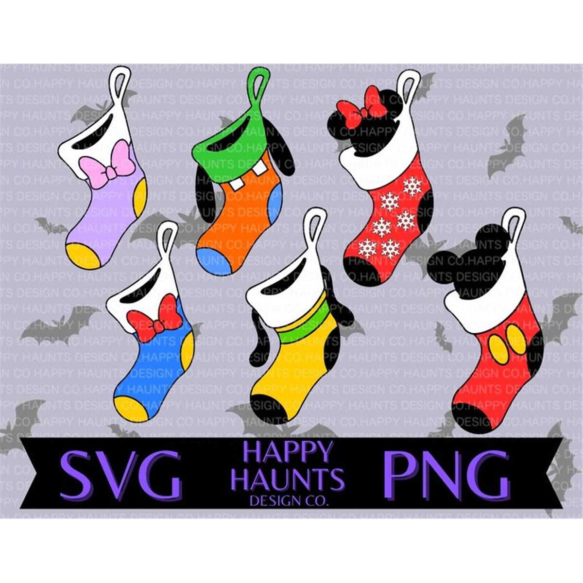 Stockings SVG, easy cut file for Cricut, Layered by colour | Inspire Uplift