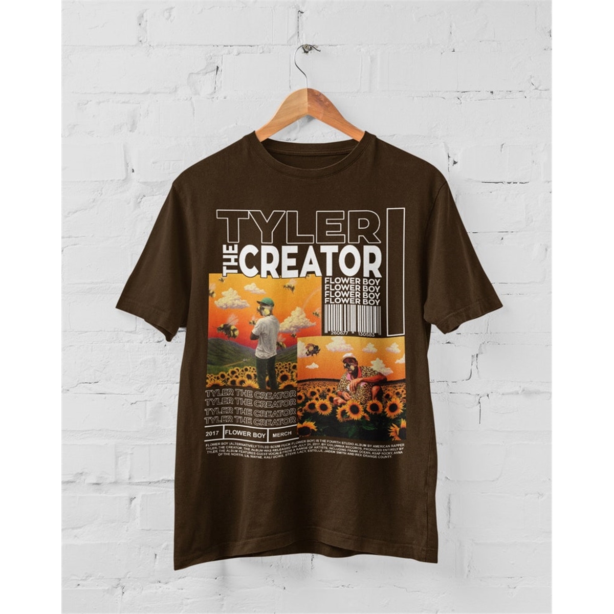 Tyler The Creator T-Shirt, Tyler The Creator Flower Boy Shir - Inspire ...