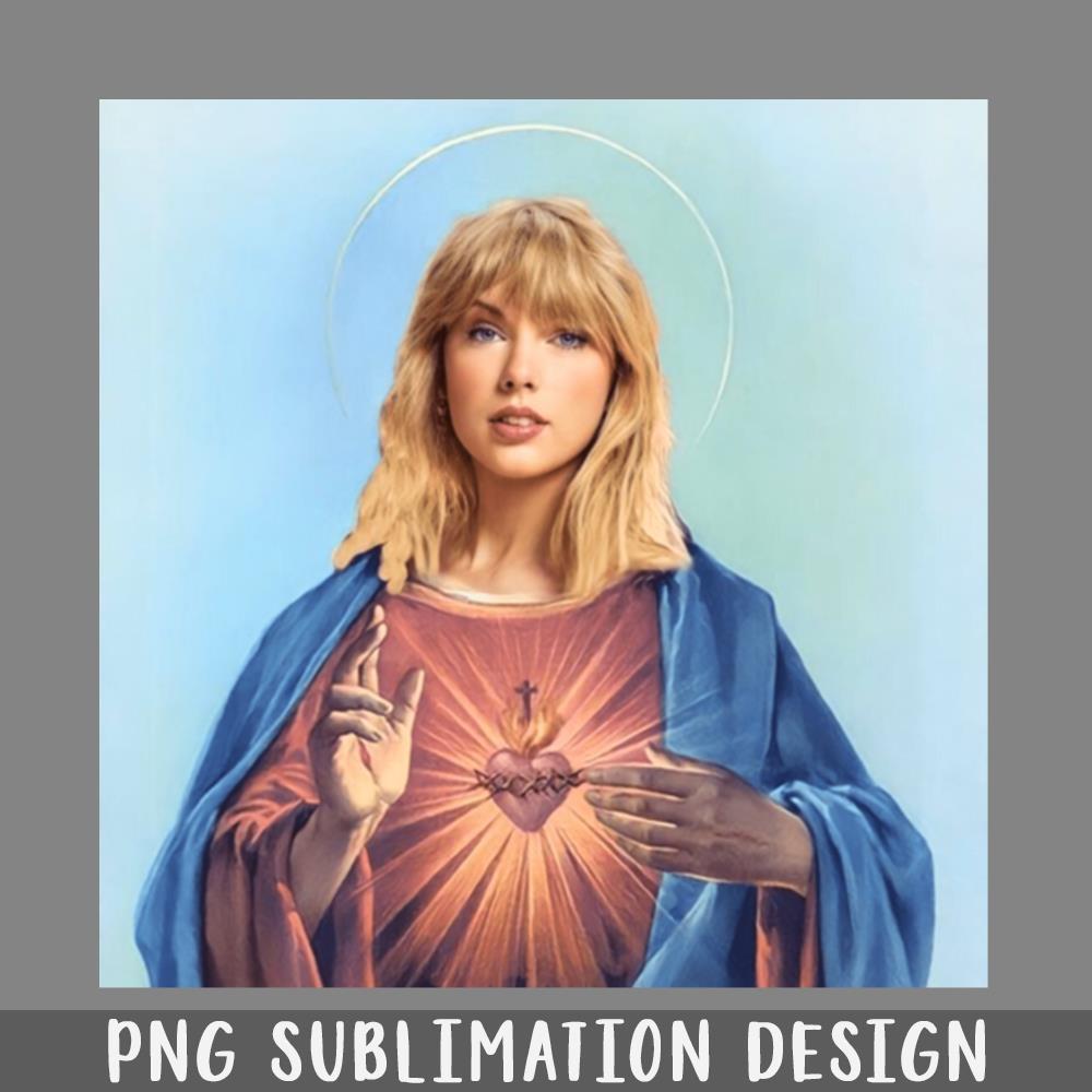 Taylor Swift as Jesus PNG Download | Inspire Uplift