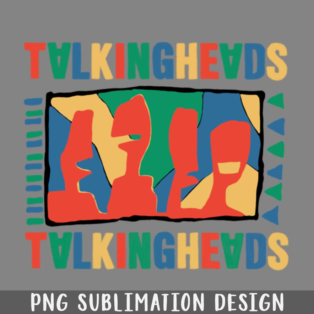 Talking Heads Retro Vintage PNG Download | Inspire Uplift