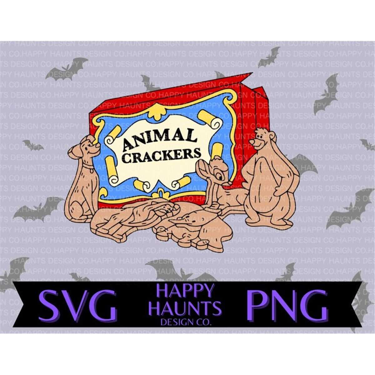 Animal crackers SVG, easy cut file for Cricut, layered by co | Inspire ...