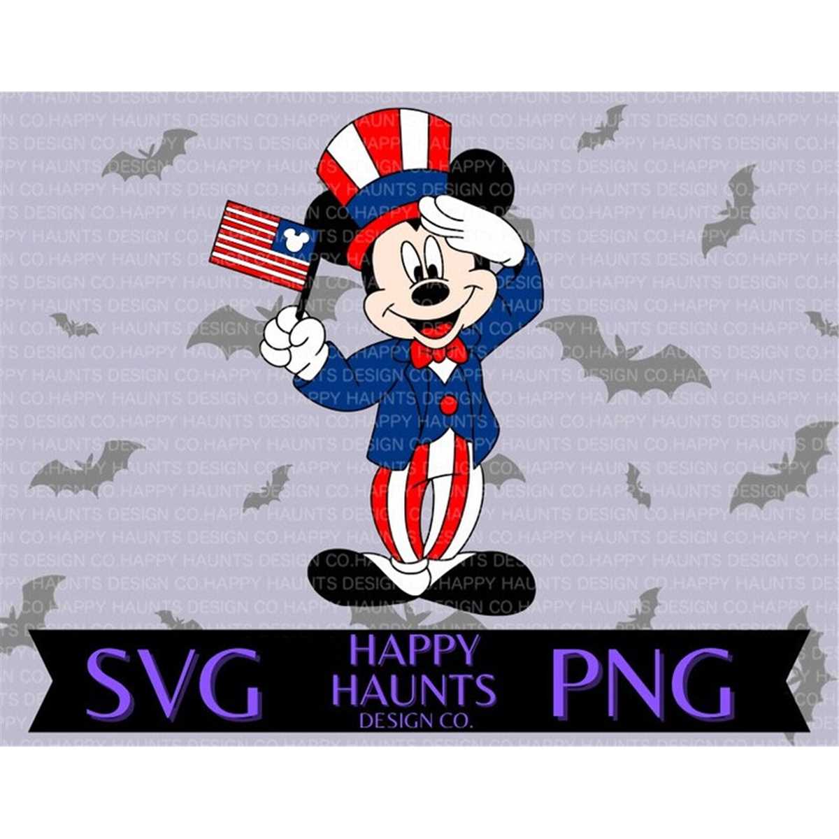 Patriotic mouse SVG, easy cut file for Cricut, layered by co | Inspire ...