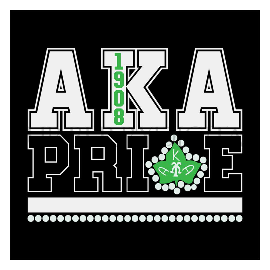 Aka pride 1908, Sorority Svg, Aka Girl Gang Svg, Aka Svg, Ak | Inspire ...