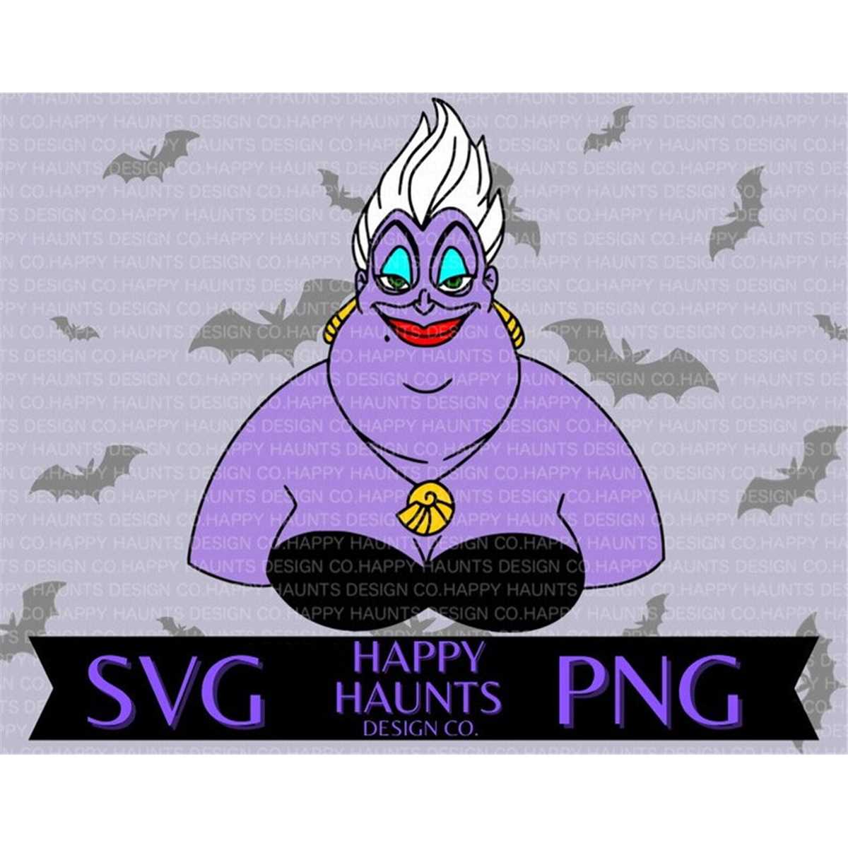 Ursula SVG, easy cut file for Cricut, layered by colour | Inspire Uplift