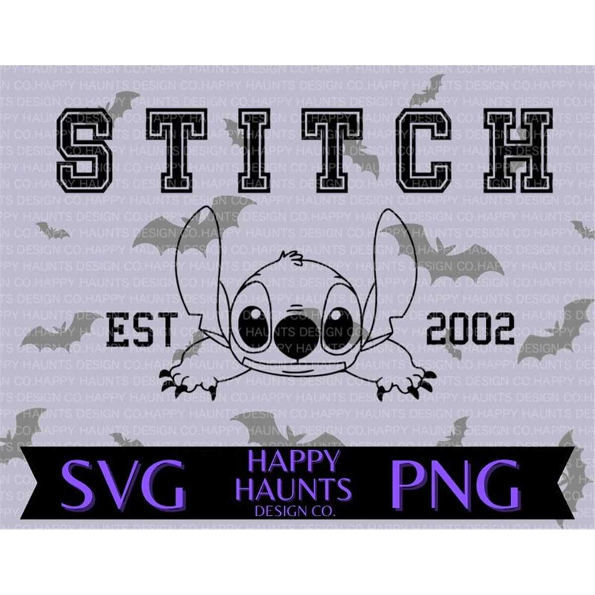 Stitch SVG, easy cut file for Cricut, Layered by colour | Inspire Uplift