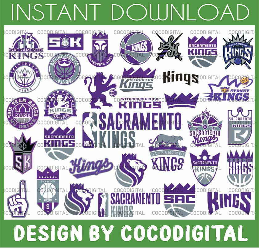 34 Files Sacramento Kings svg, NBA Basketball bundle svg, Sa | Inspire ...