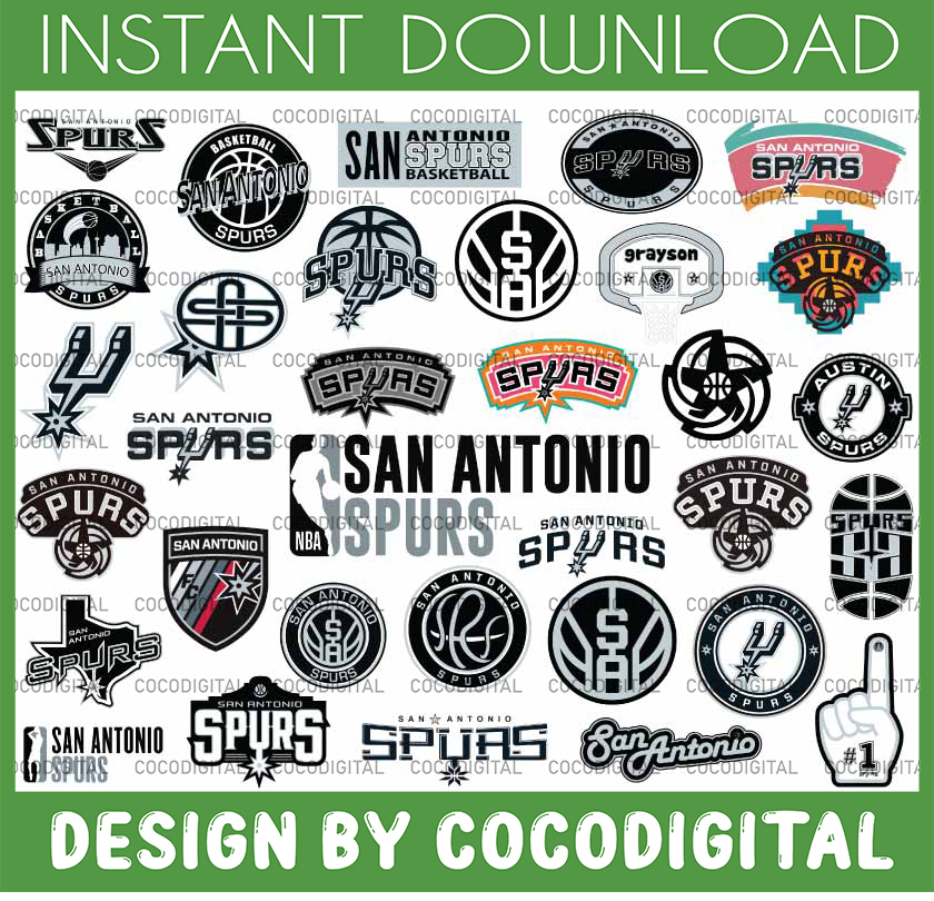 35 Files San Antonio Spurs SVG, NBA Basketball bundle svg,N | Inspire ...