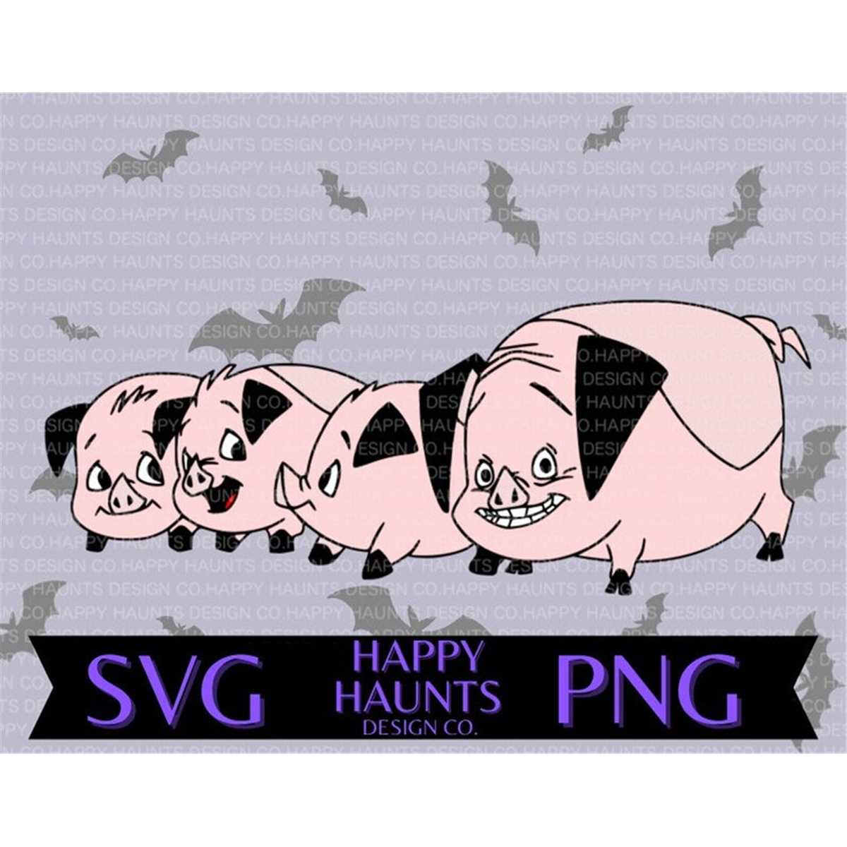 Patch of heaven pigs SVG, easy cut file for Cricut, Layered - Inspire ...