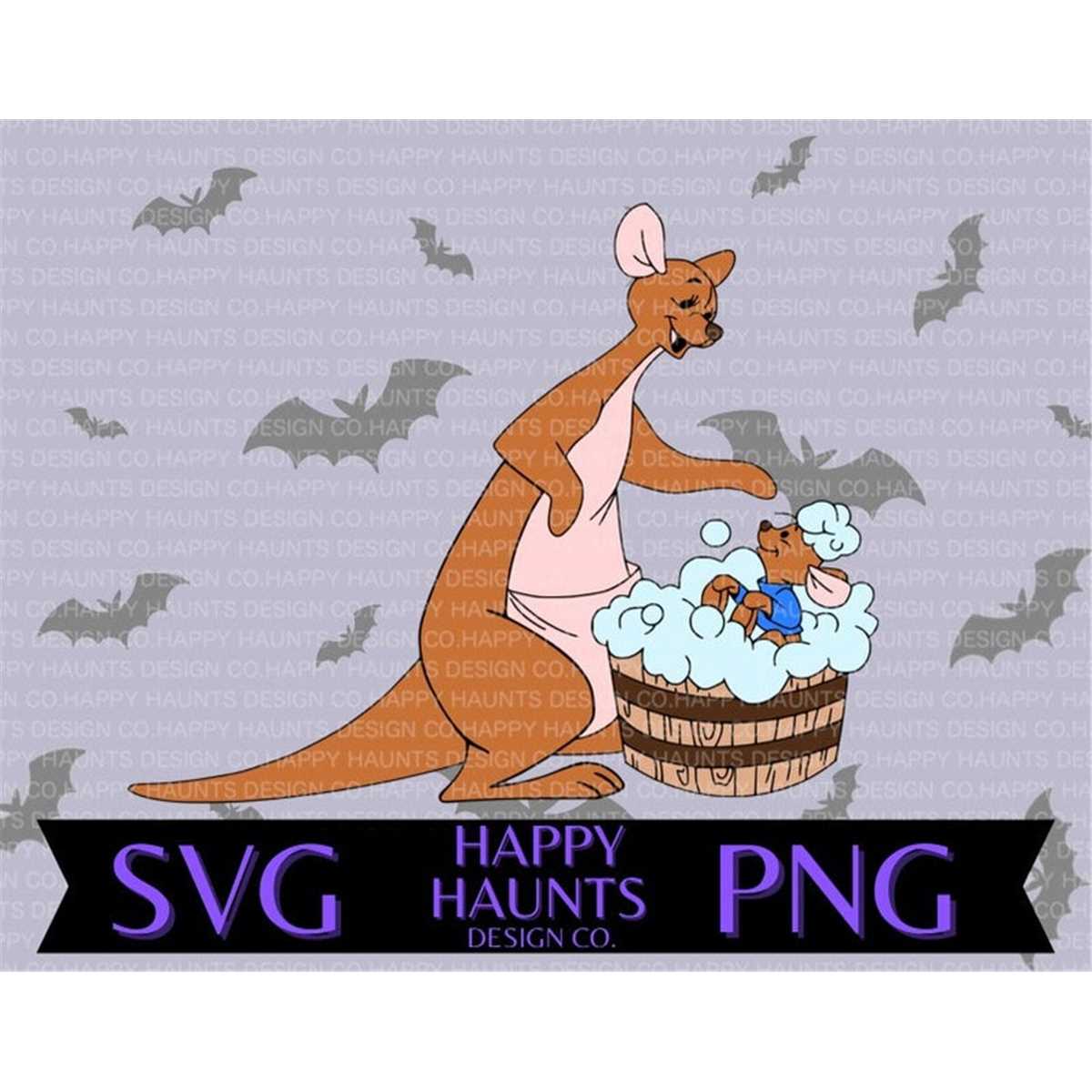 Kangaroo bath SVG, easy cut file for Cricut, Layered by colo | Inspire ...